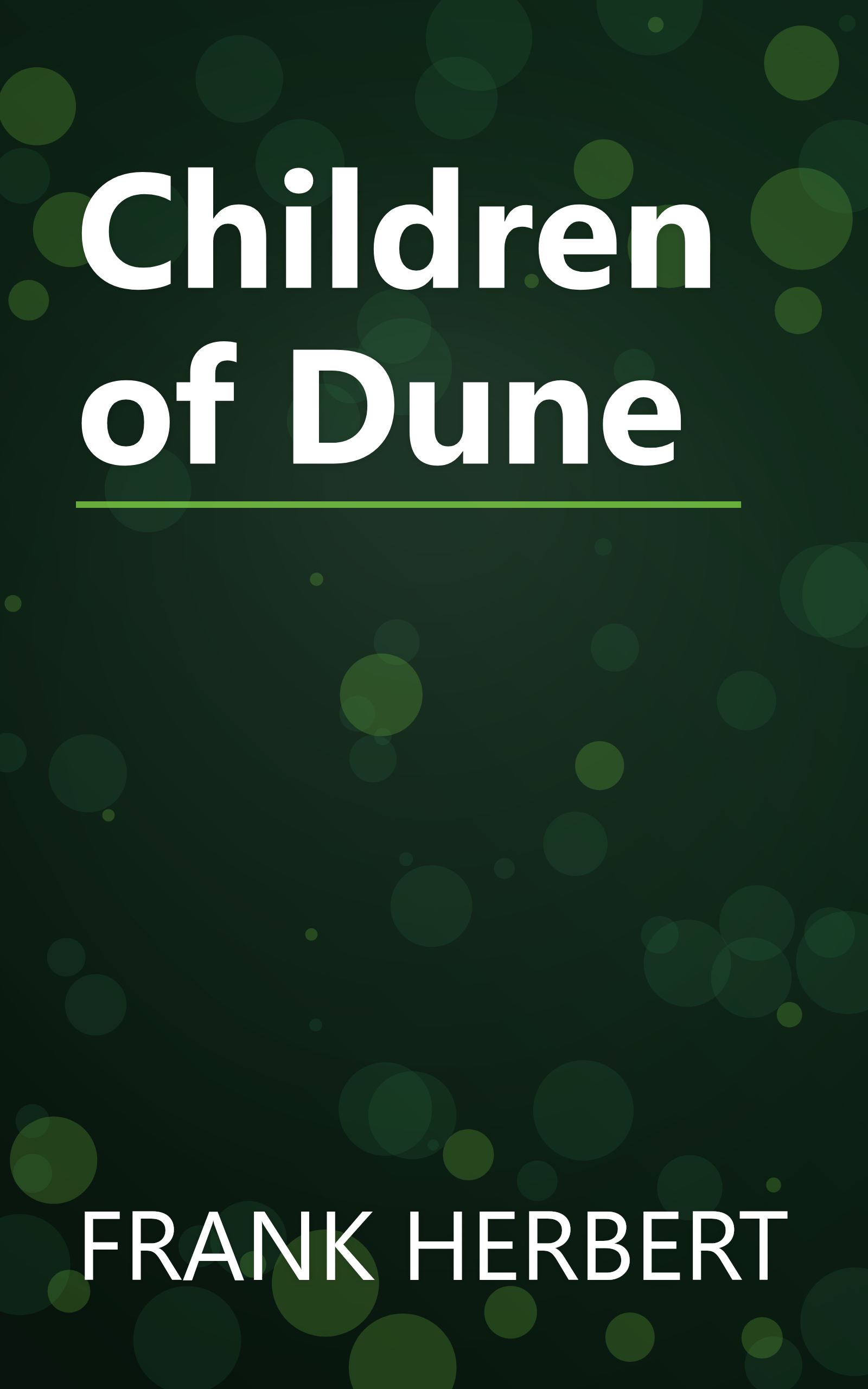 Children of Dune book cover