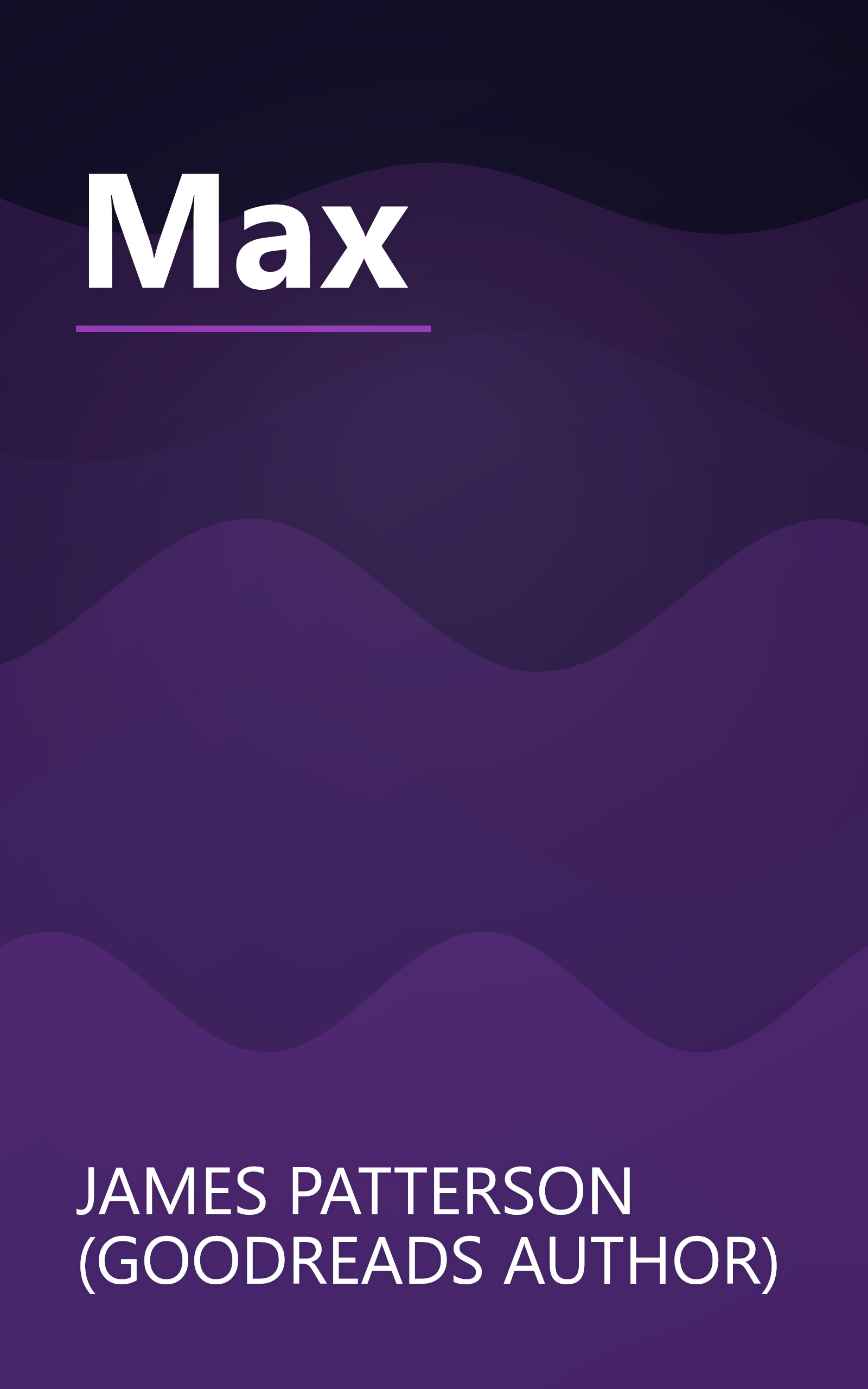 Max book cover