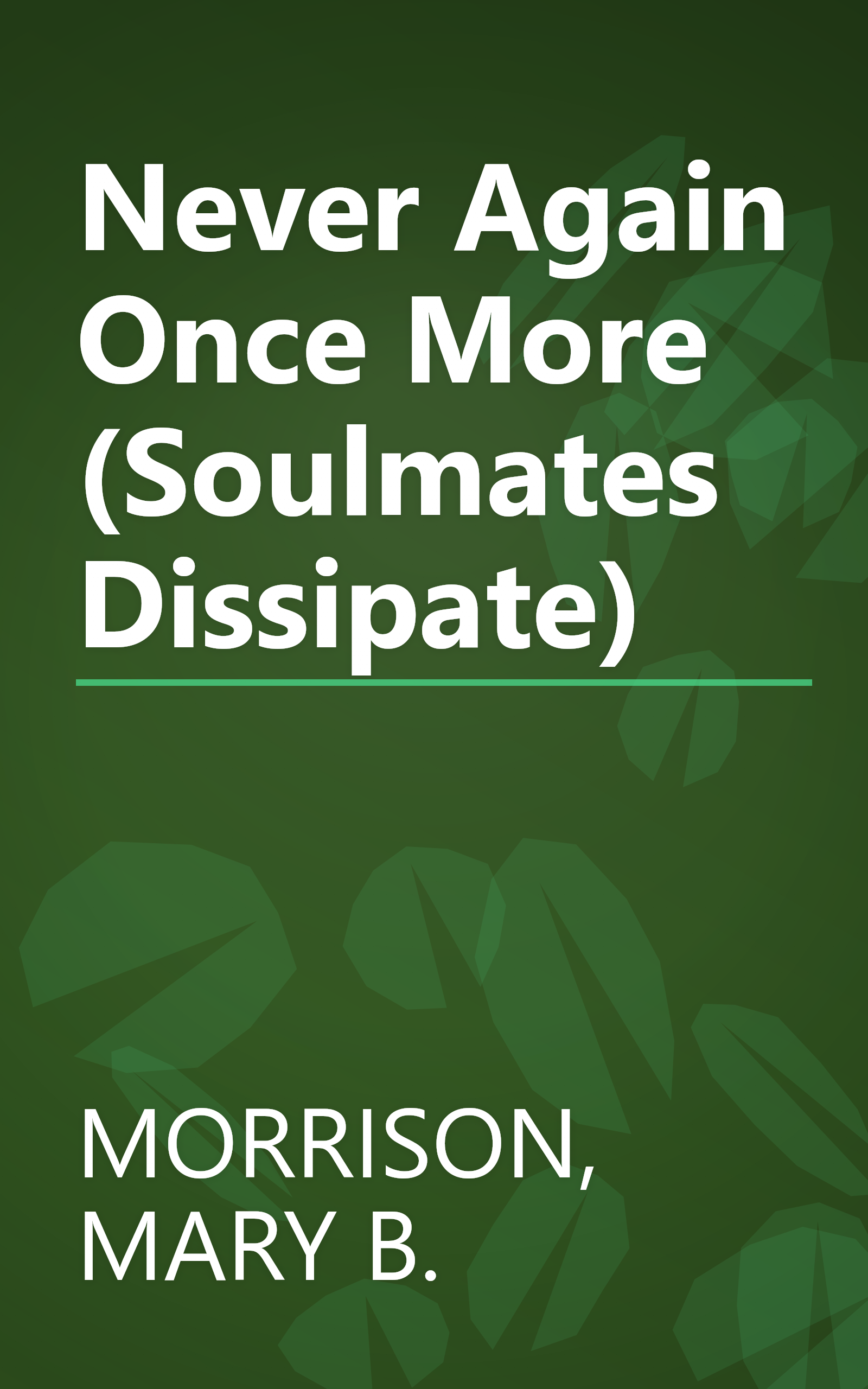 Never Again Once More (Soulmates Dissipate) book cover