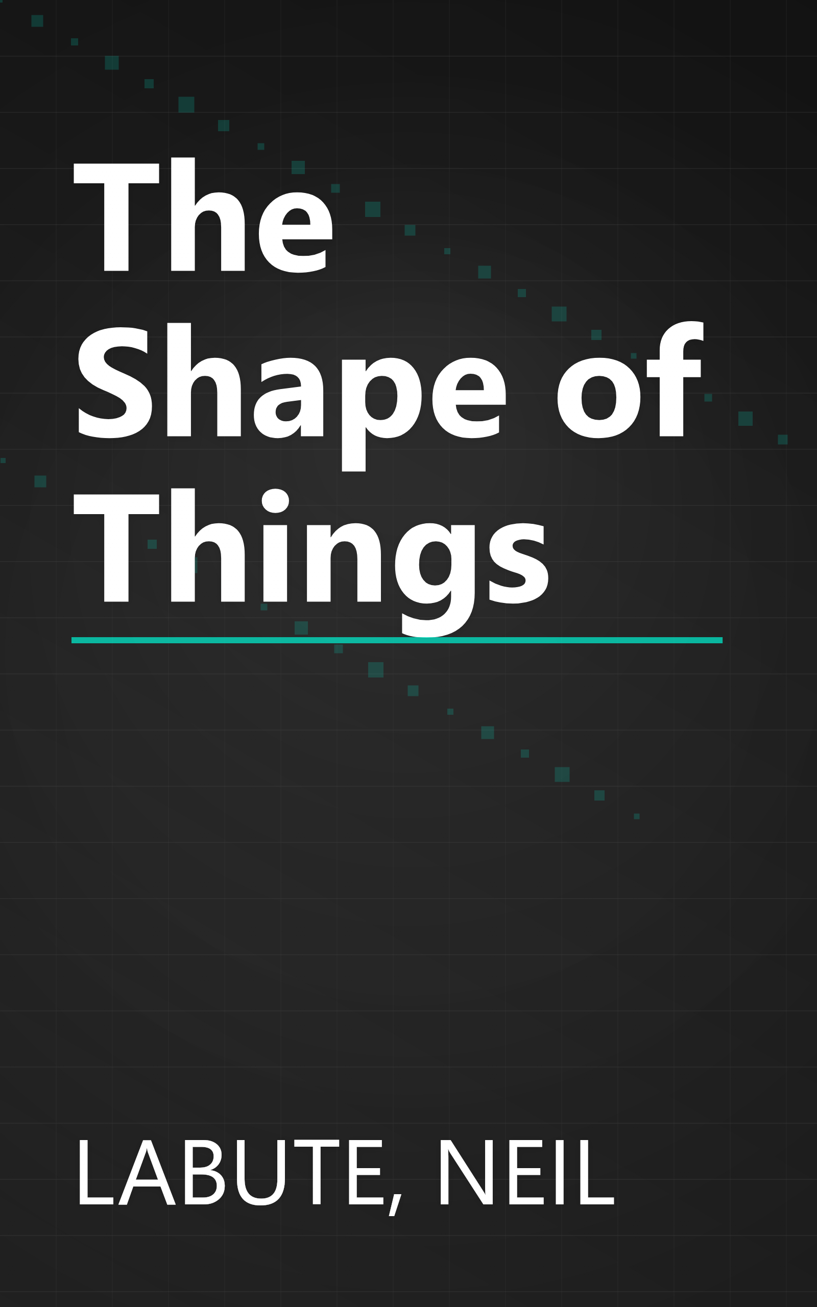 The Shape of Things book cover