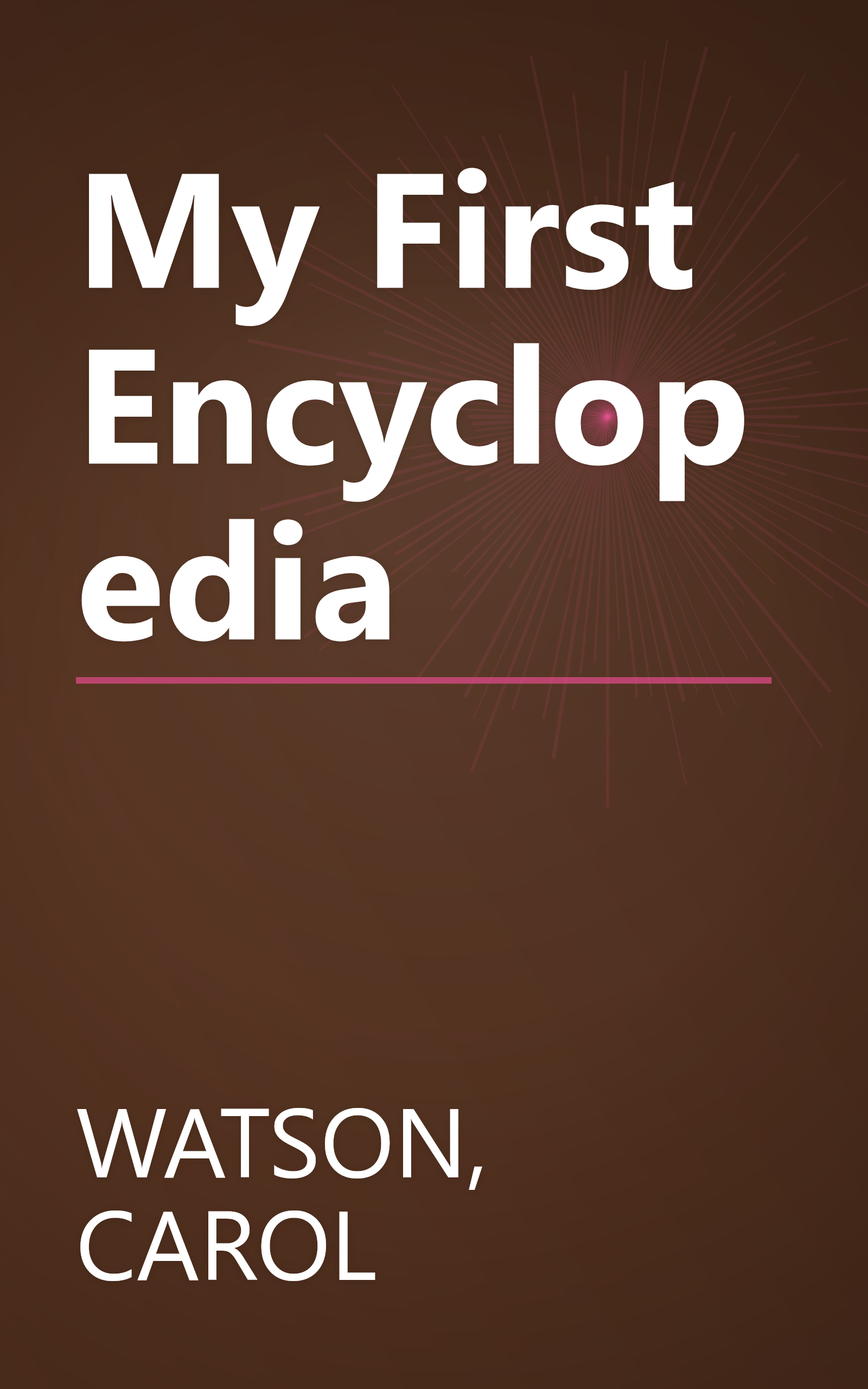 My First Encyclopedia book cover