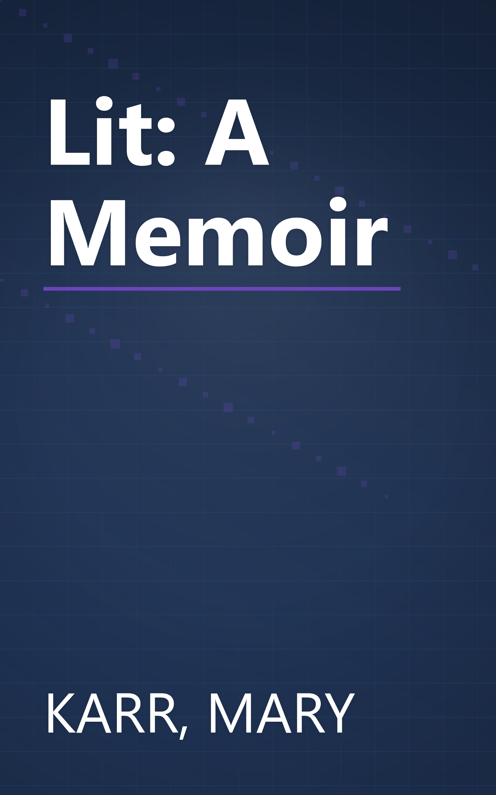 Lit: A Memoir book cover