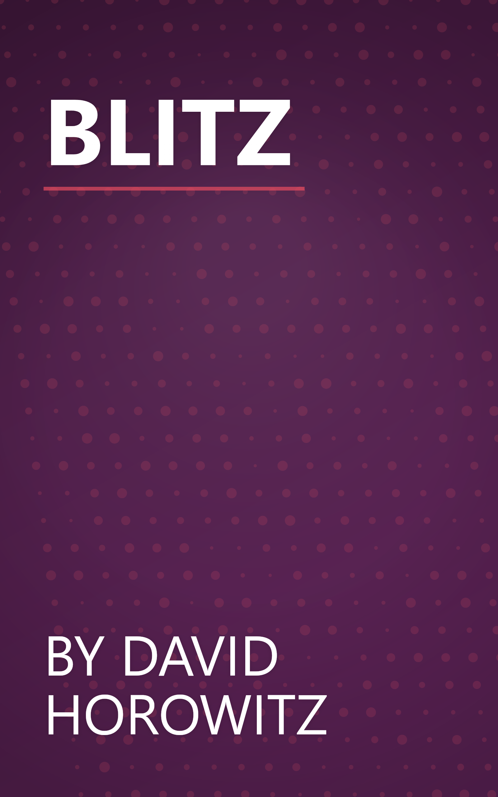 BLITZ book cover