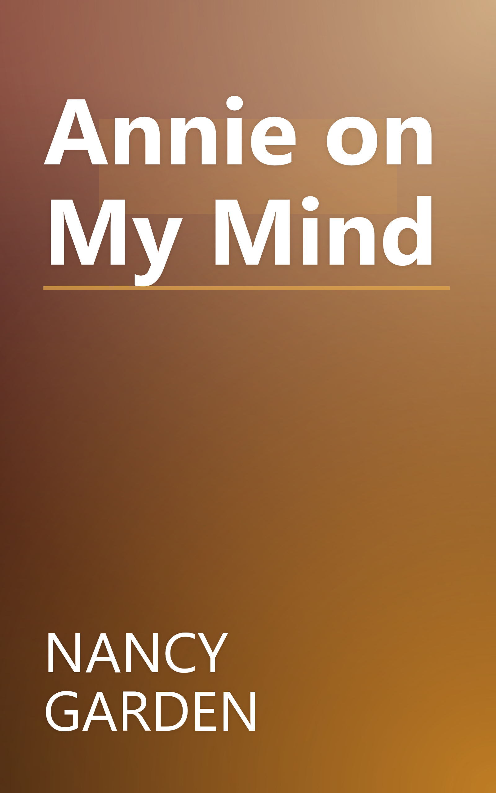 Annie on My Mind book cover