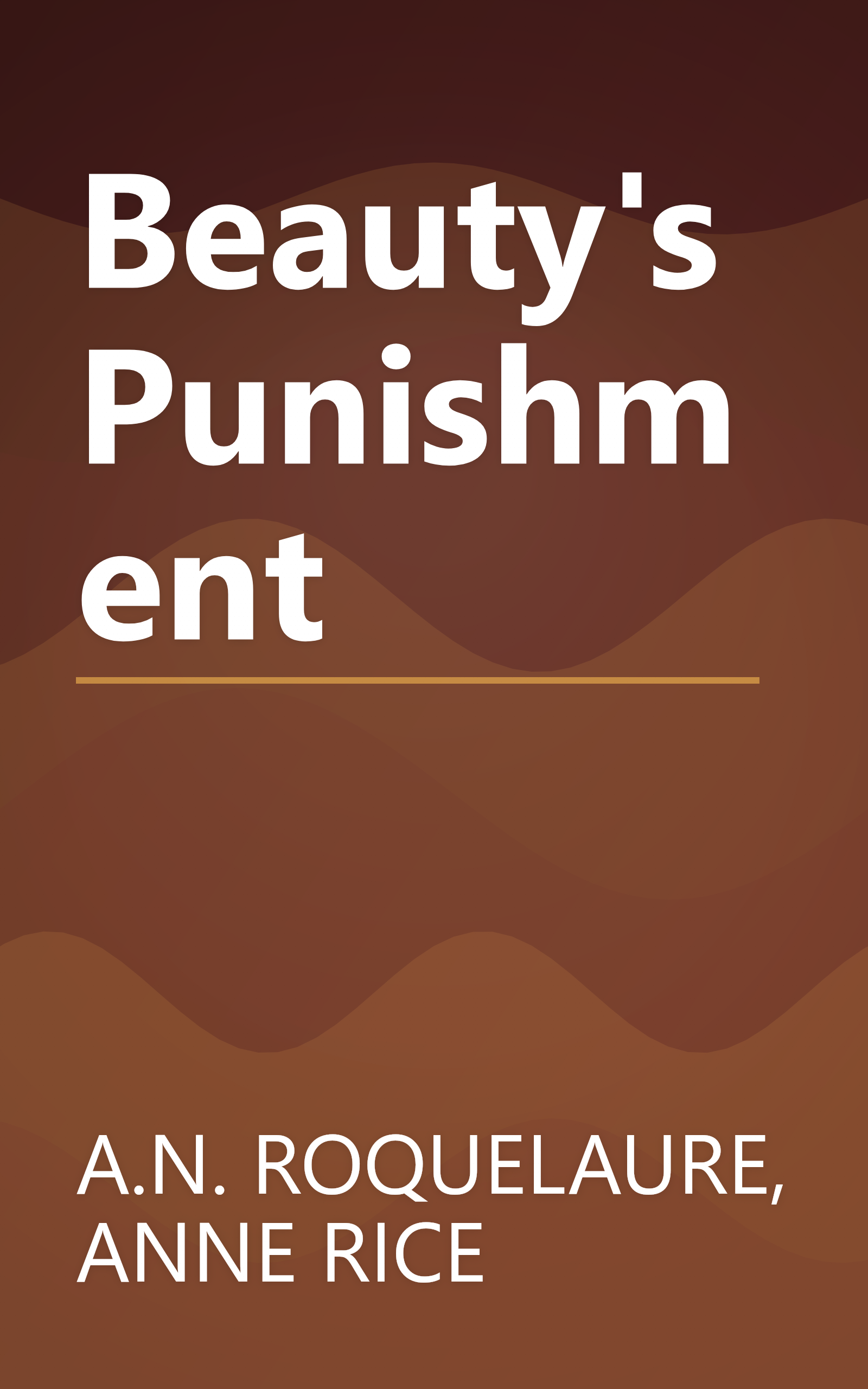Beauty's Punishment book cover