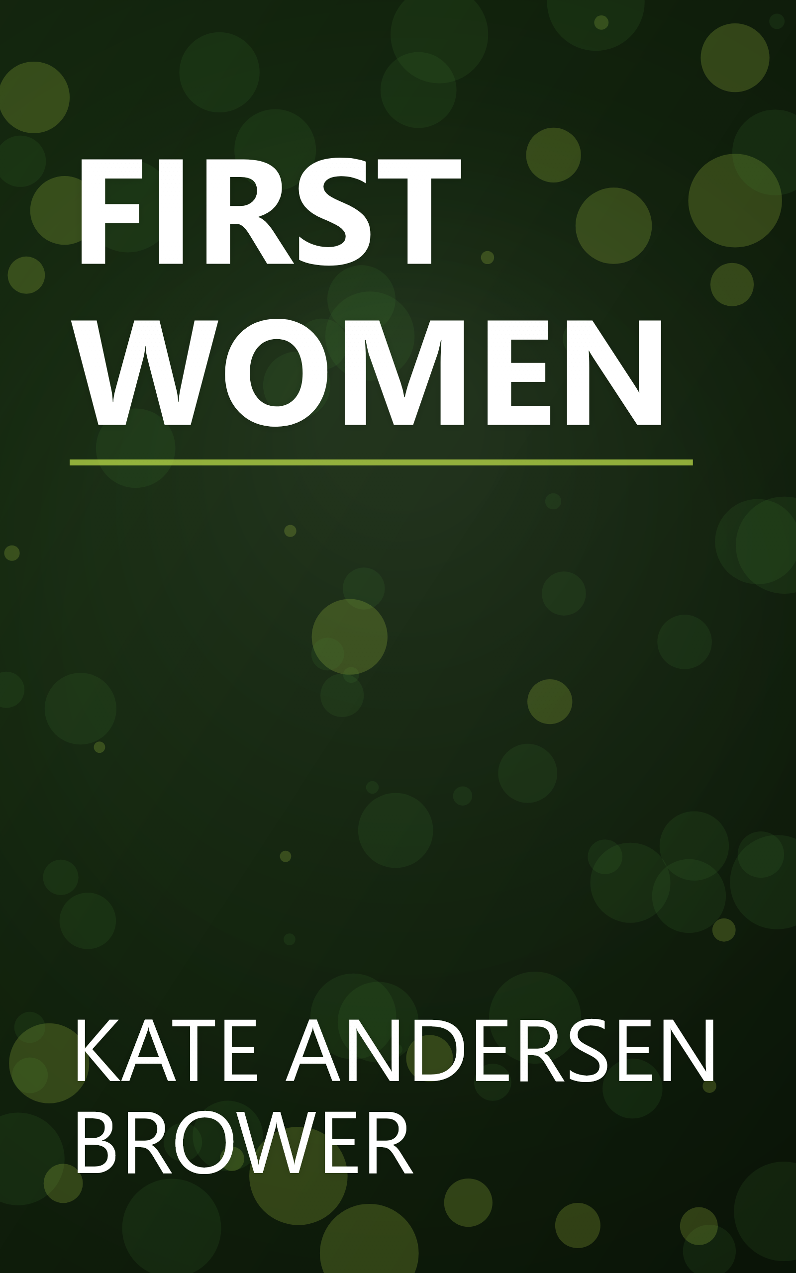 FIRST WOMEN book cover
