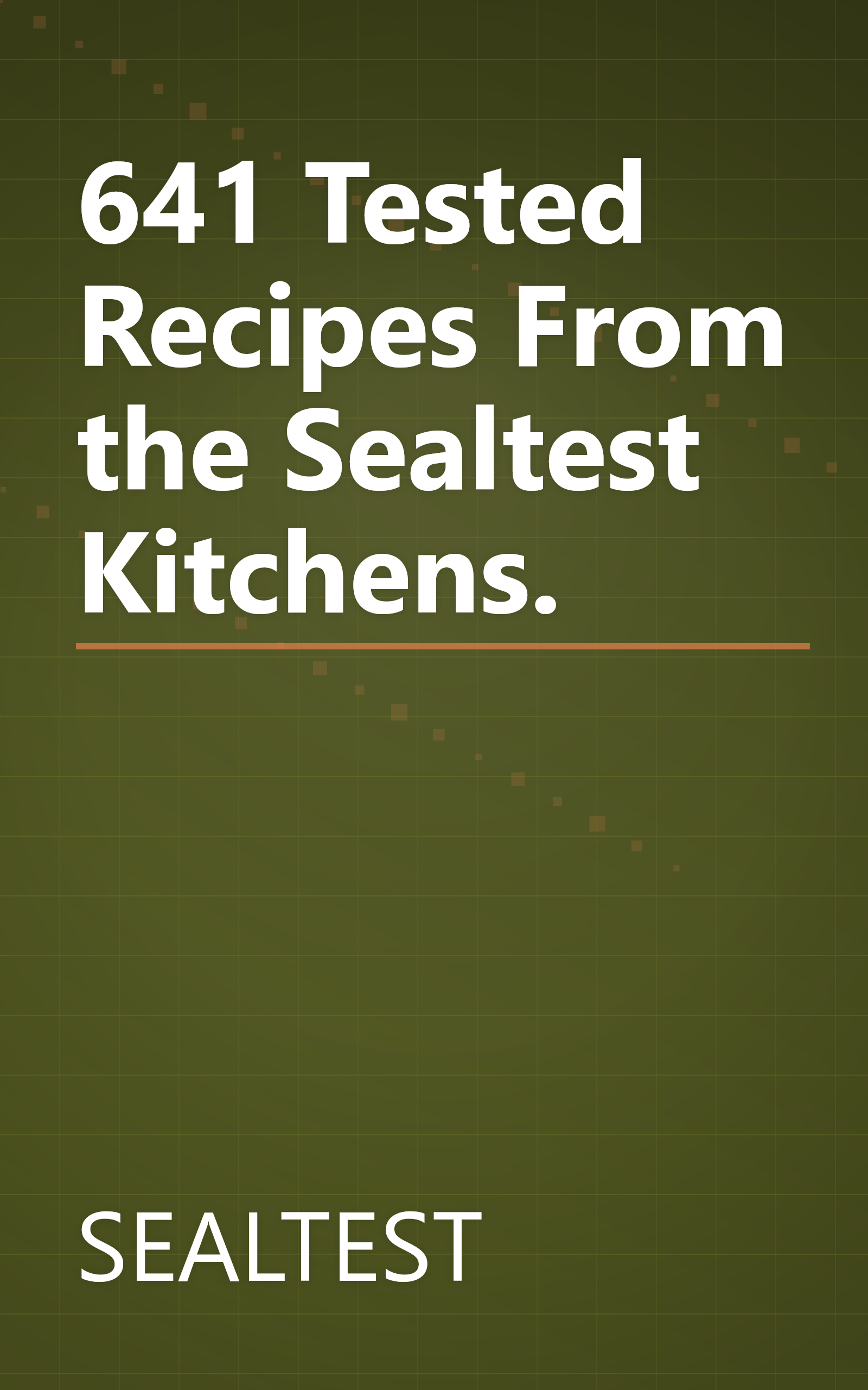 641 Tested Recipes From the Sealtest Kitchens. book cover