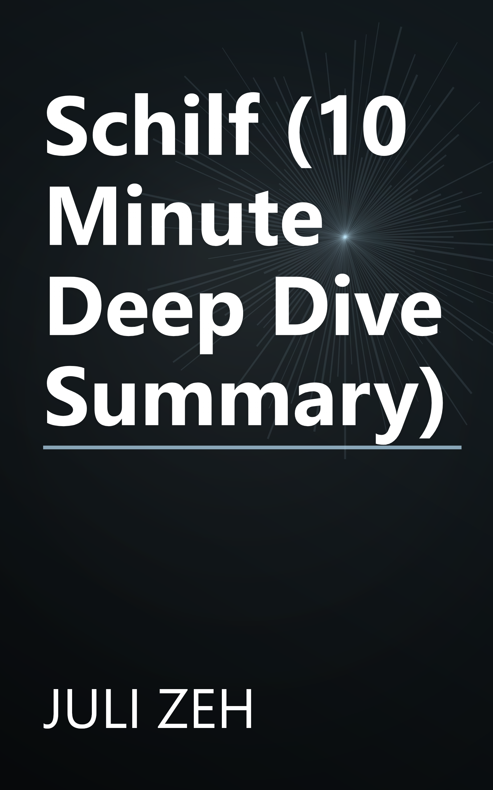 Schilf (10 Minute   Deep Dive Summary) book cover