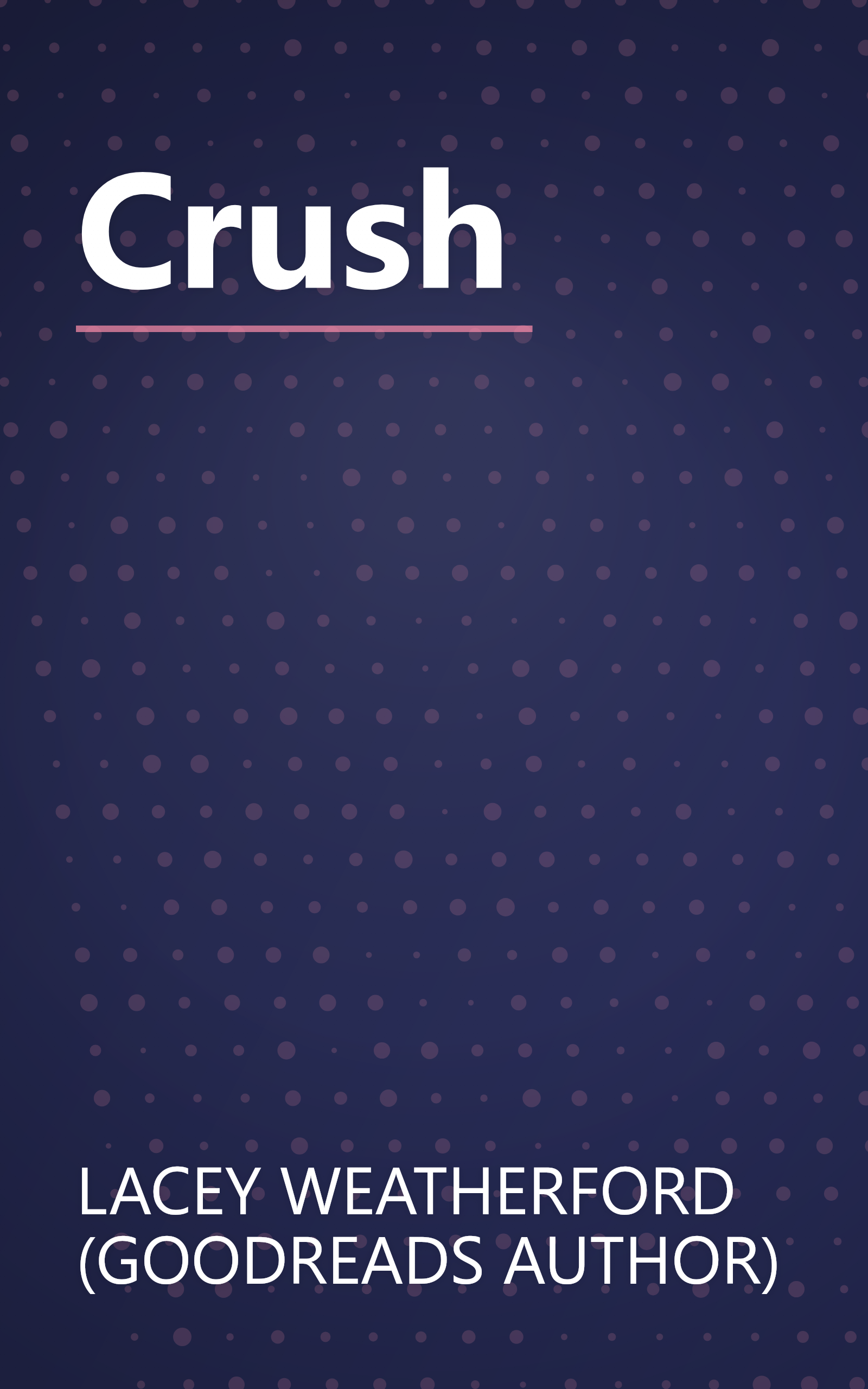 Crush book cover