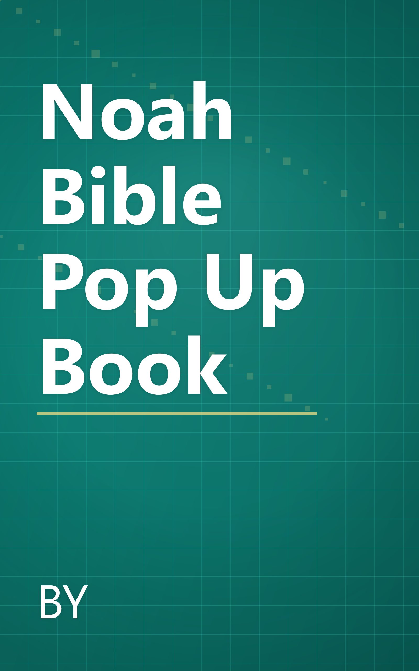 Noah Bible Pop Up Book book cover