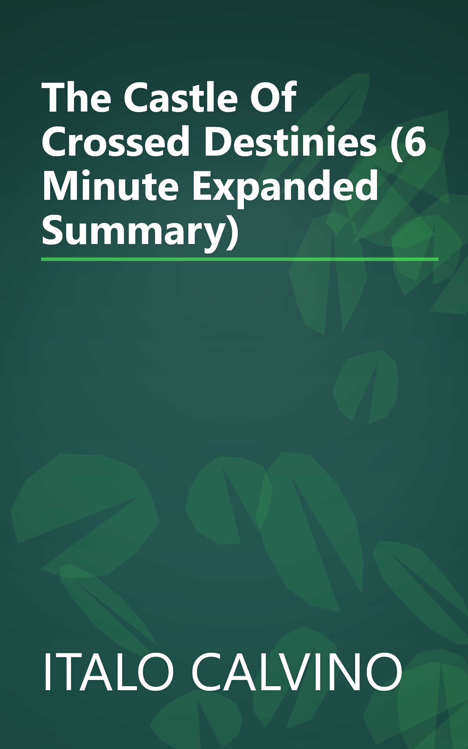 The Castle Of Crossed Destinies (6 Minute   Expanded Summary) book cover