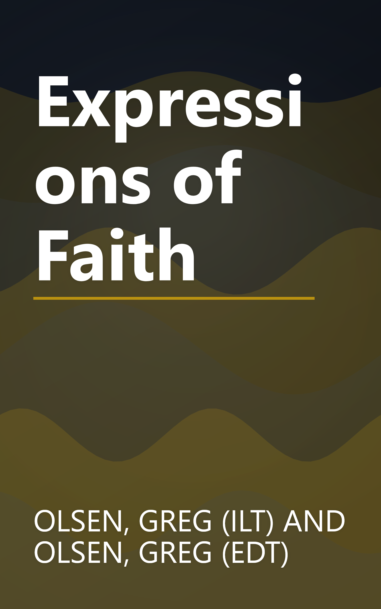 Expressions of Faith book cover