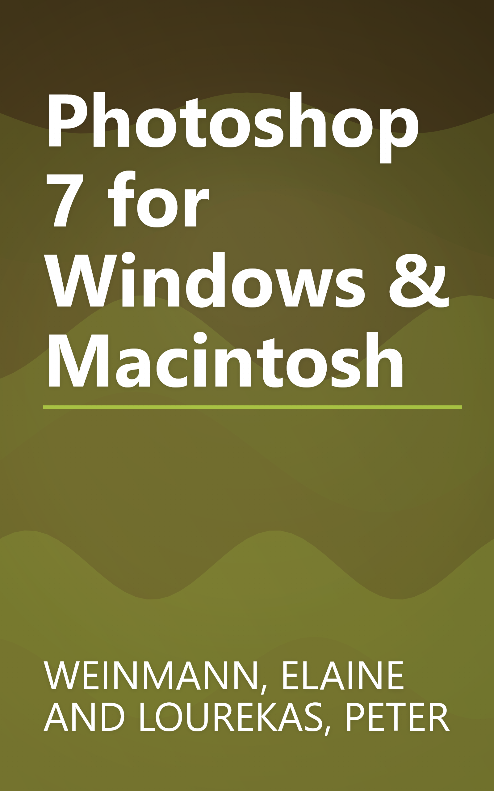 Photoshop 7 for Windows & Macintosh book cover