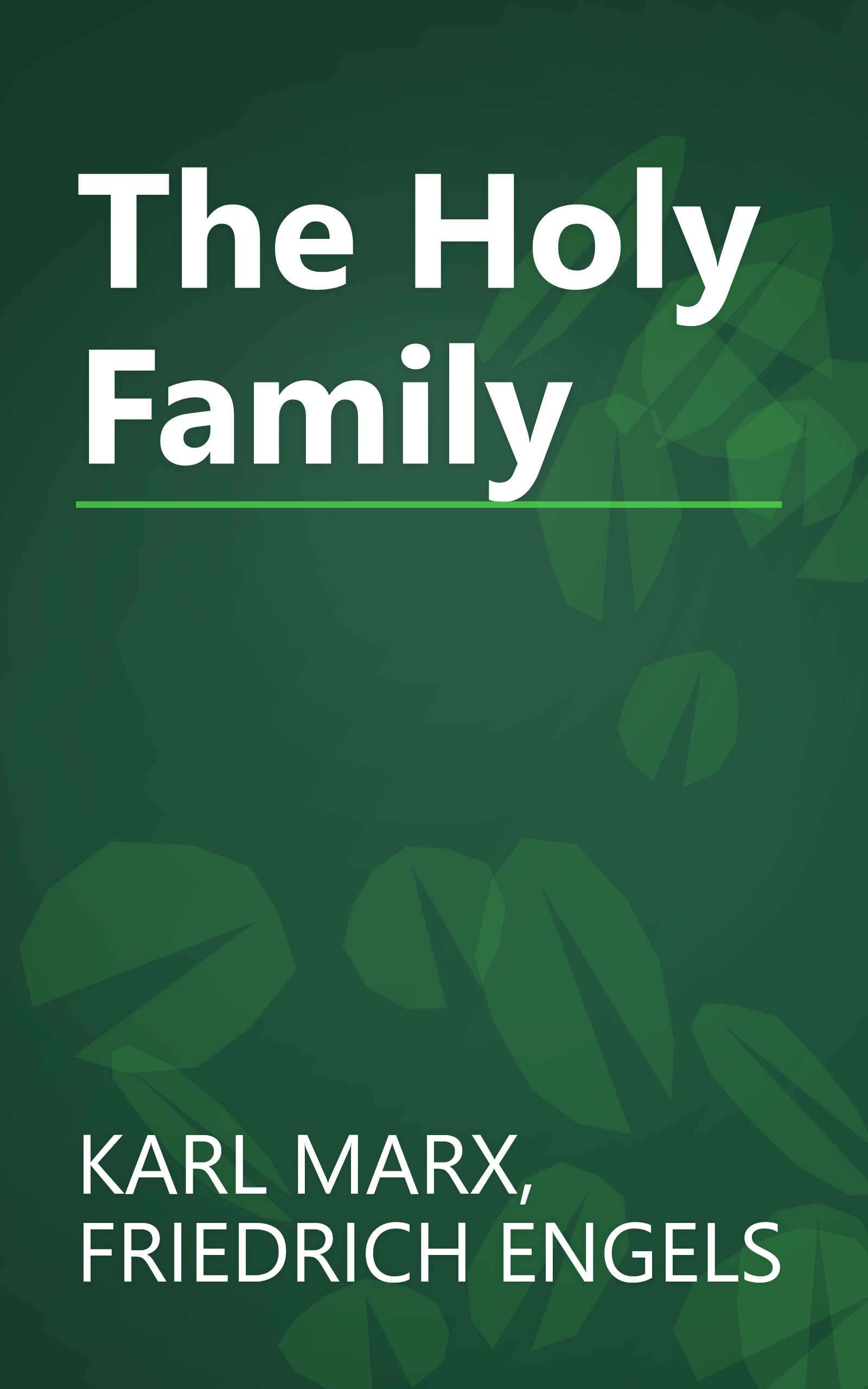 The Holy Family book cover