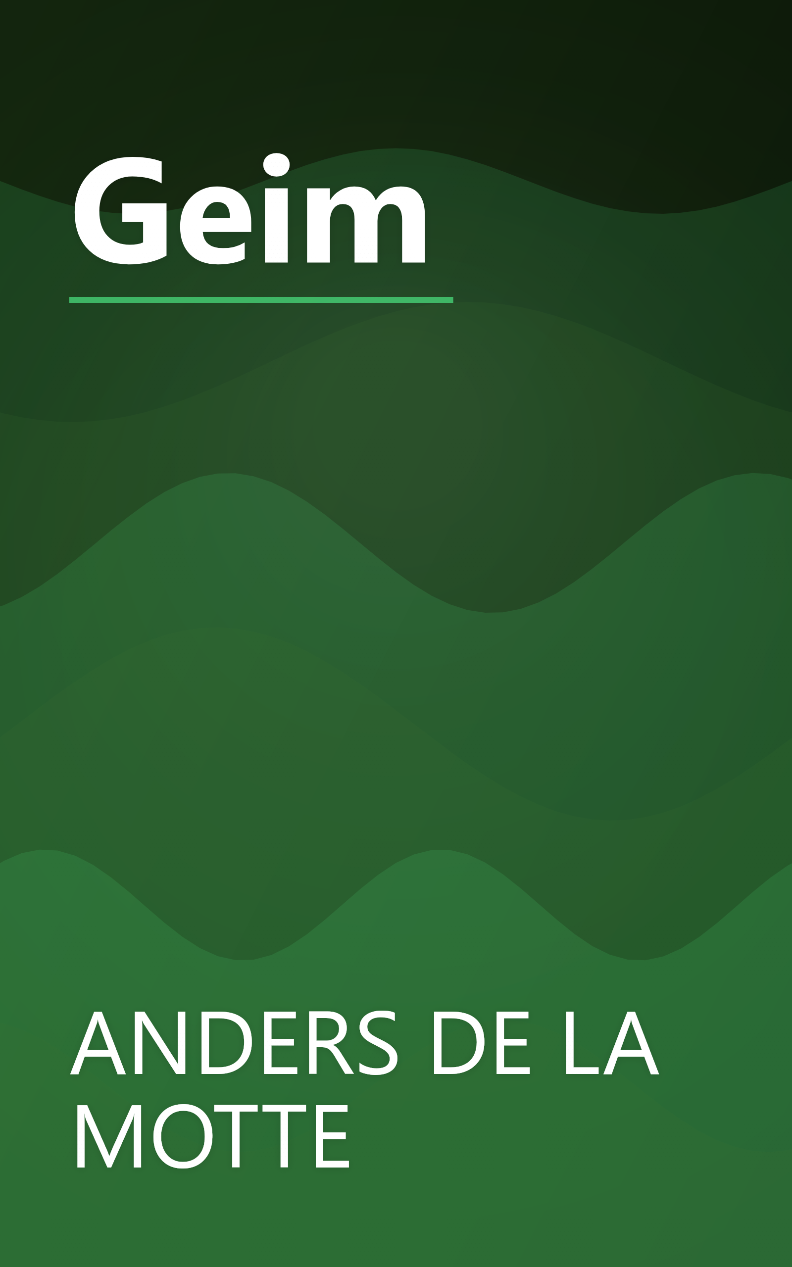 Geim book cover