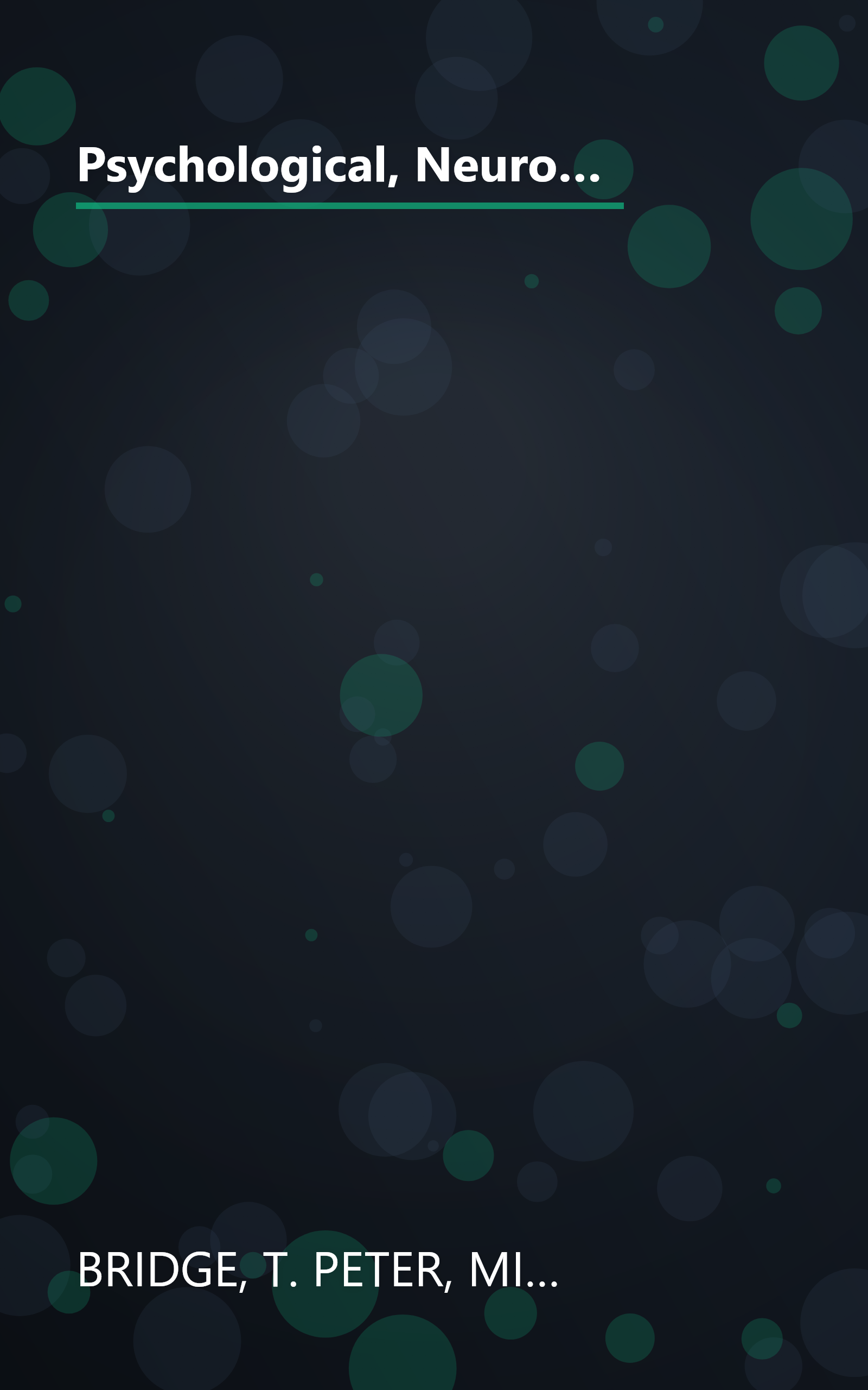 Psychological, Neuropsychiatric, And Substance Abuse Aspects of AIDS (Advances in Biochemical Psychopharmacology) (Vol 44) book cover