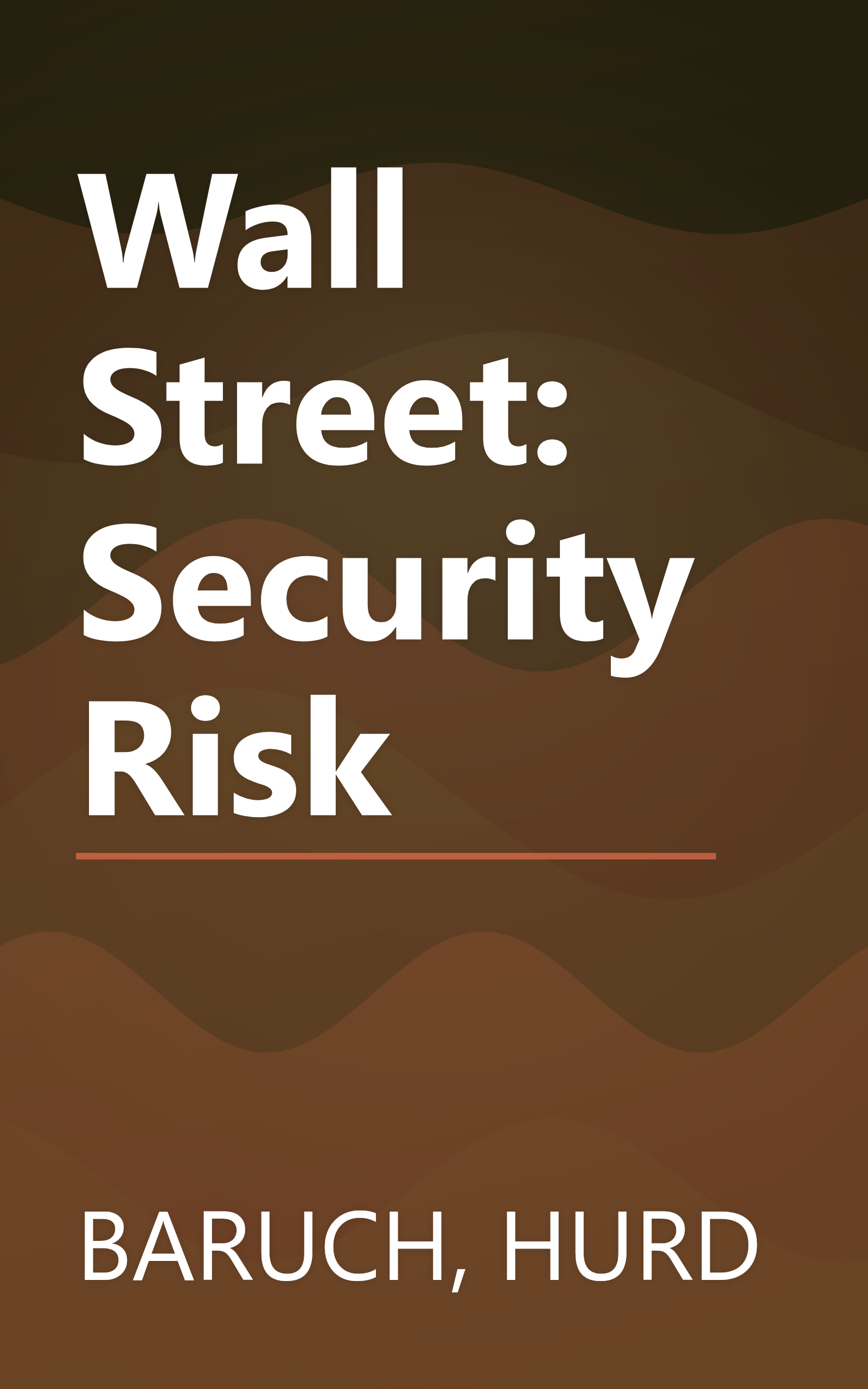 Wall Street: Security Risk book cover