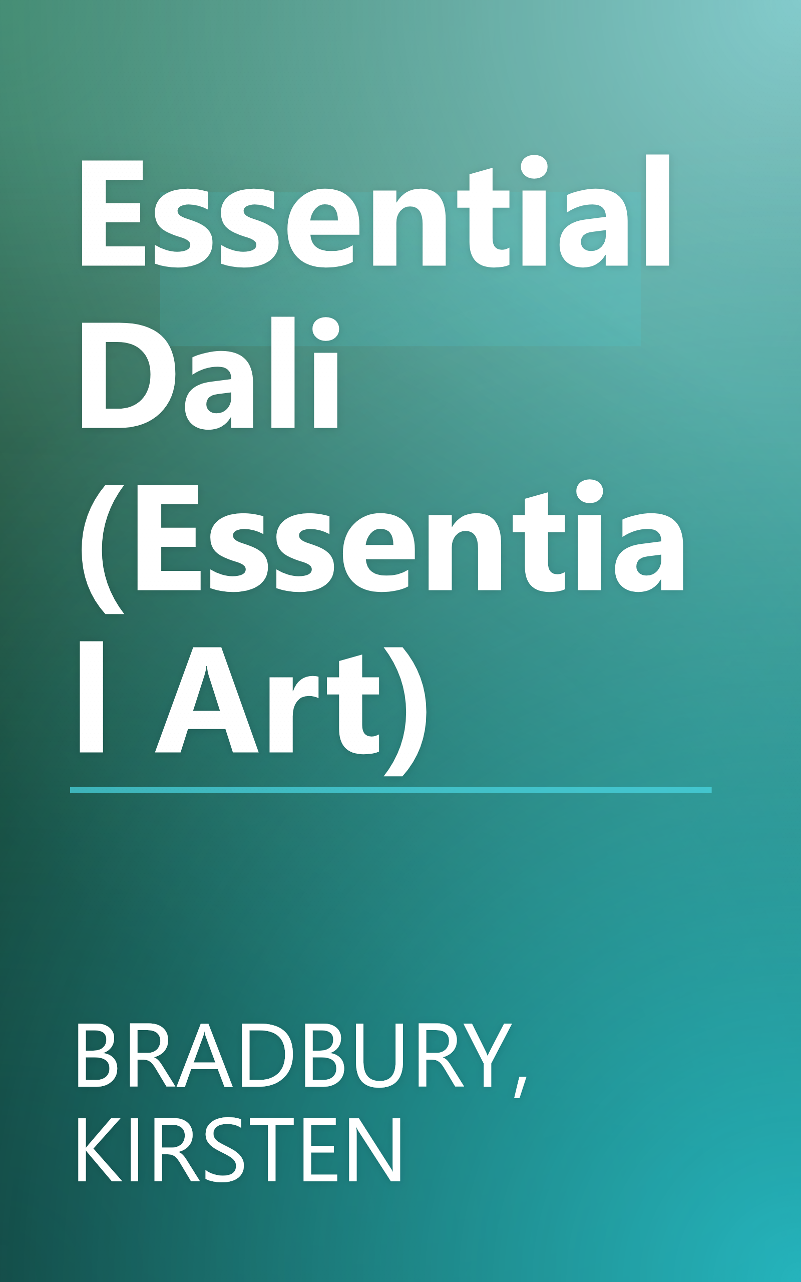 Essential Dali (Essential Art) book cover