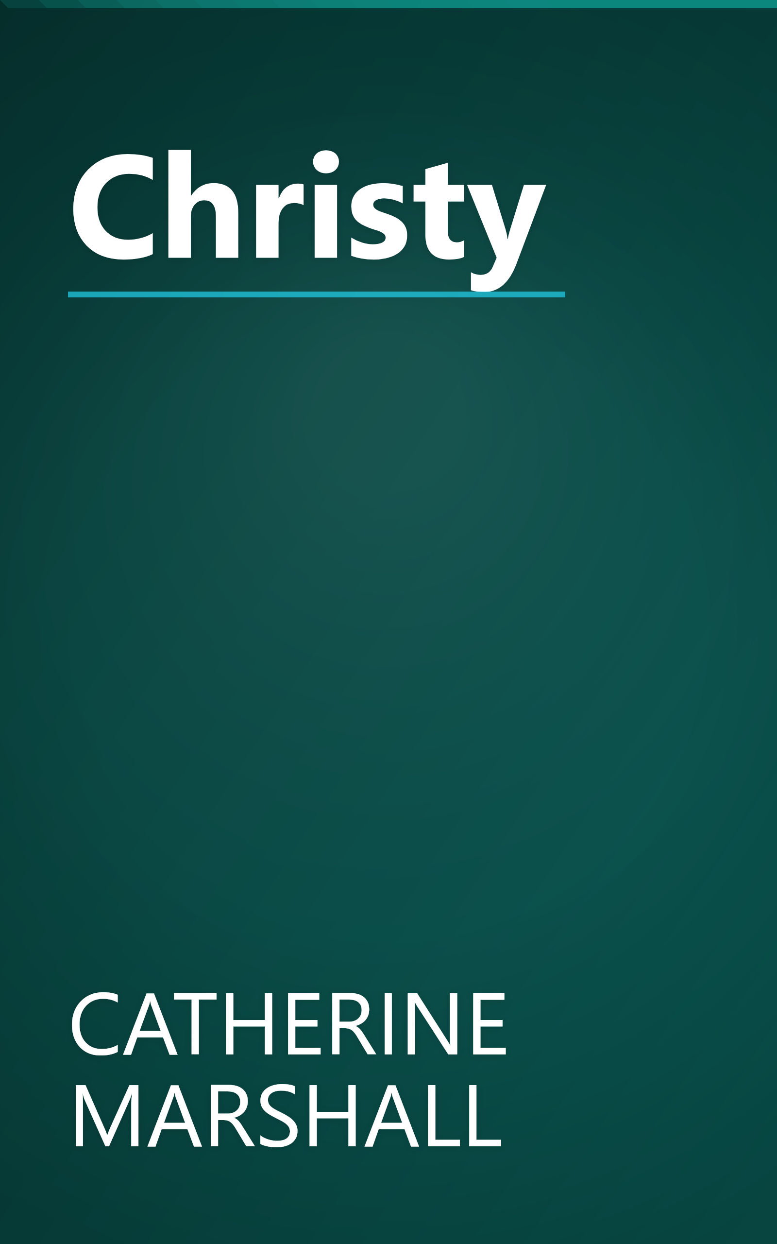 Christy book cover