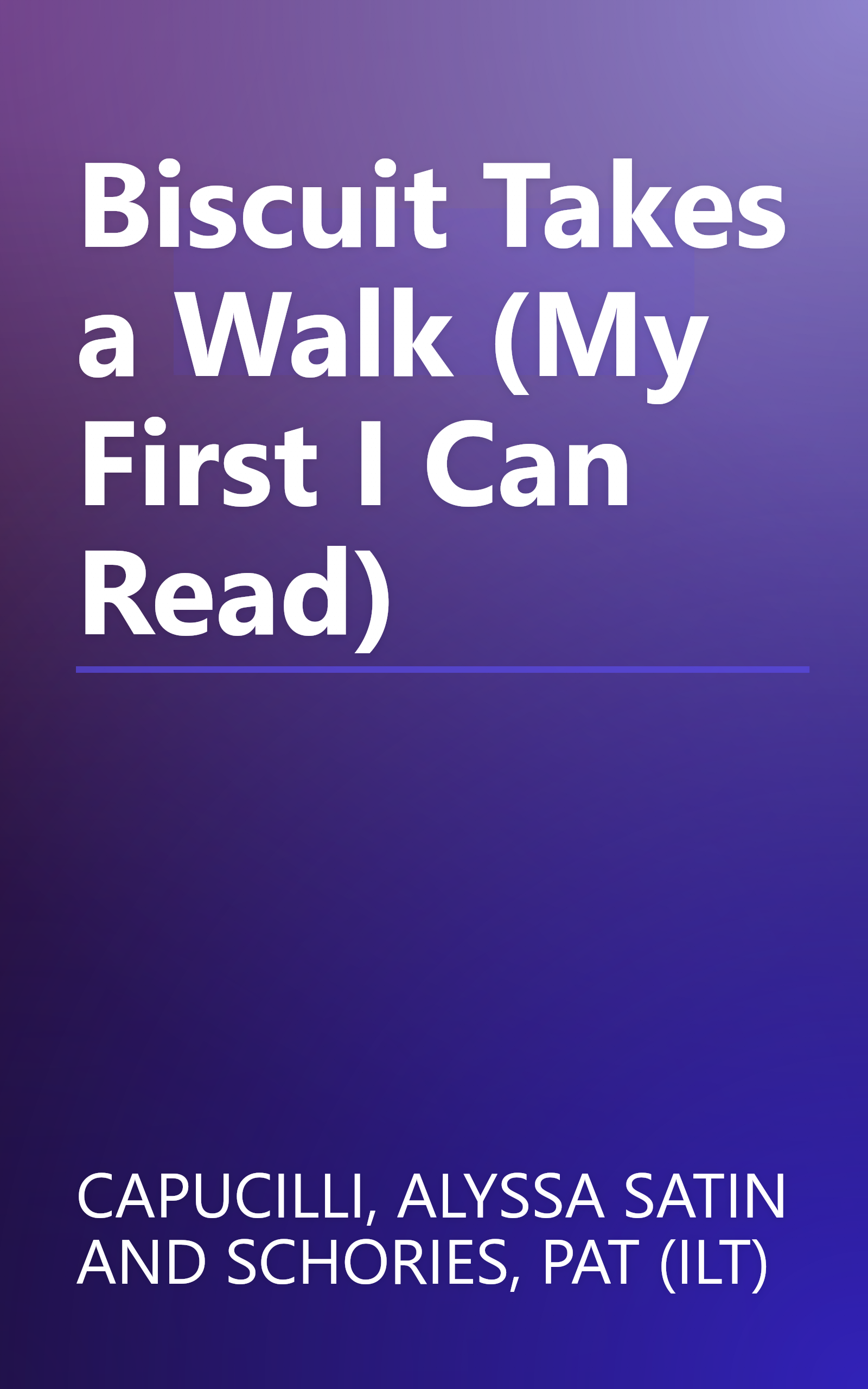Biscuit Takes a Walk (My First I Can Read) book cover