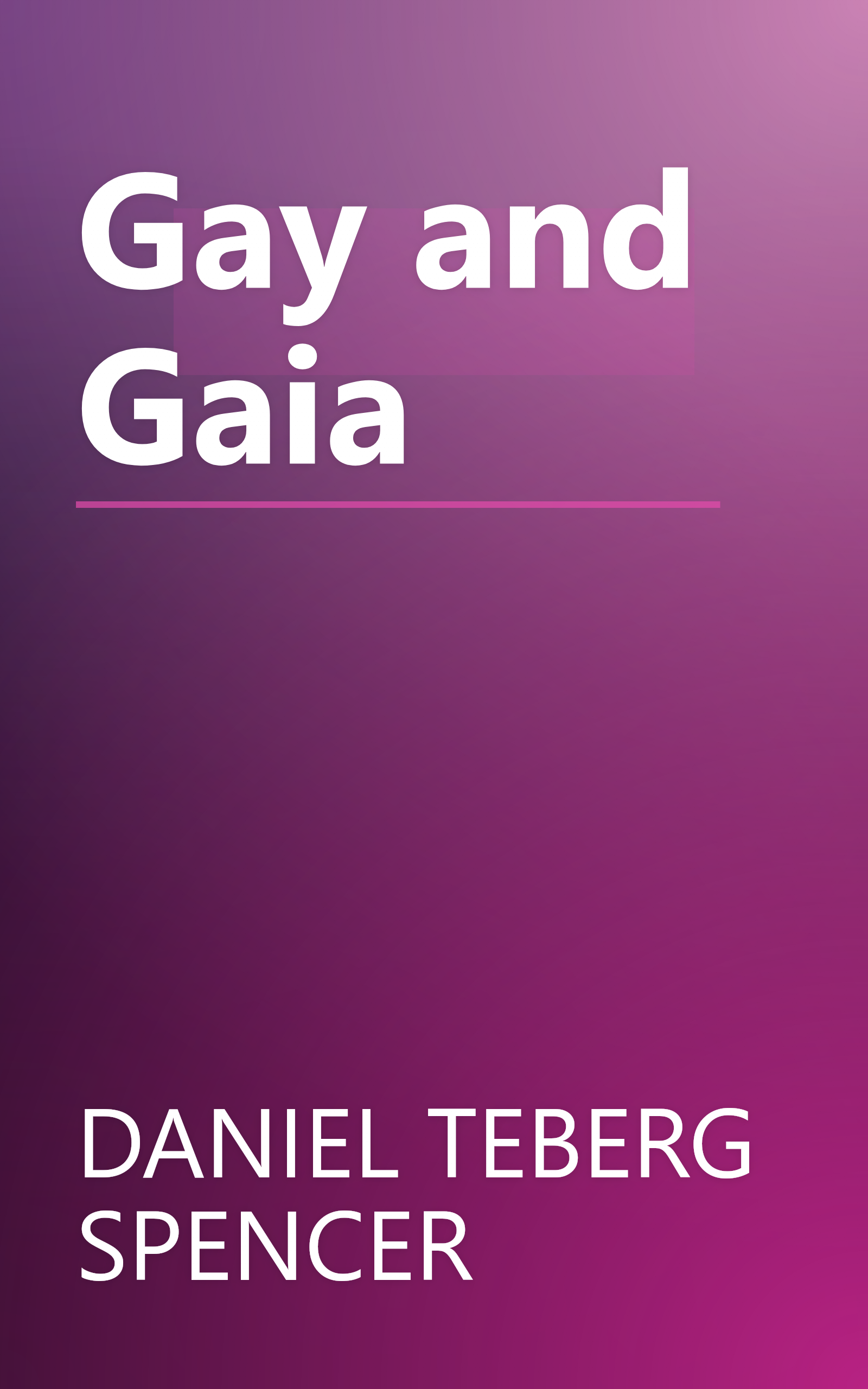 Gay and Gaia book cover