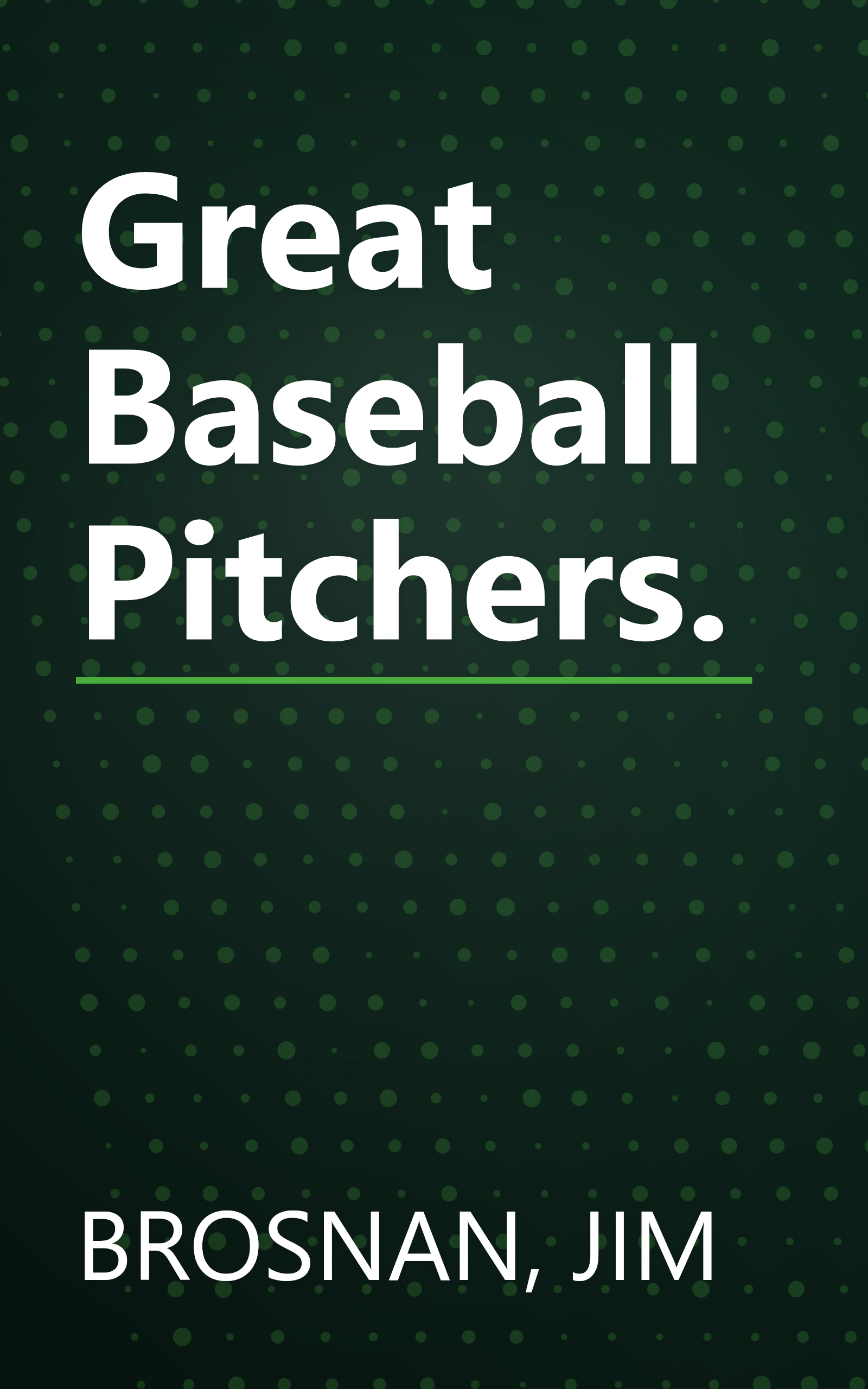 Great Baseball Pitchers. book cover