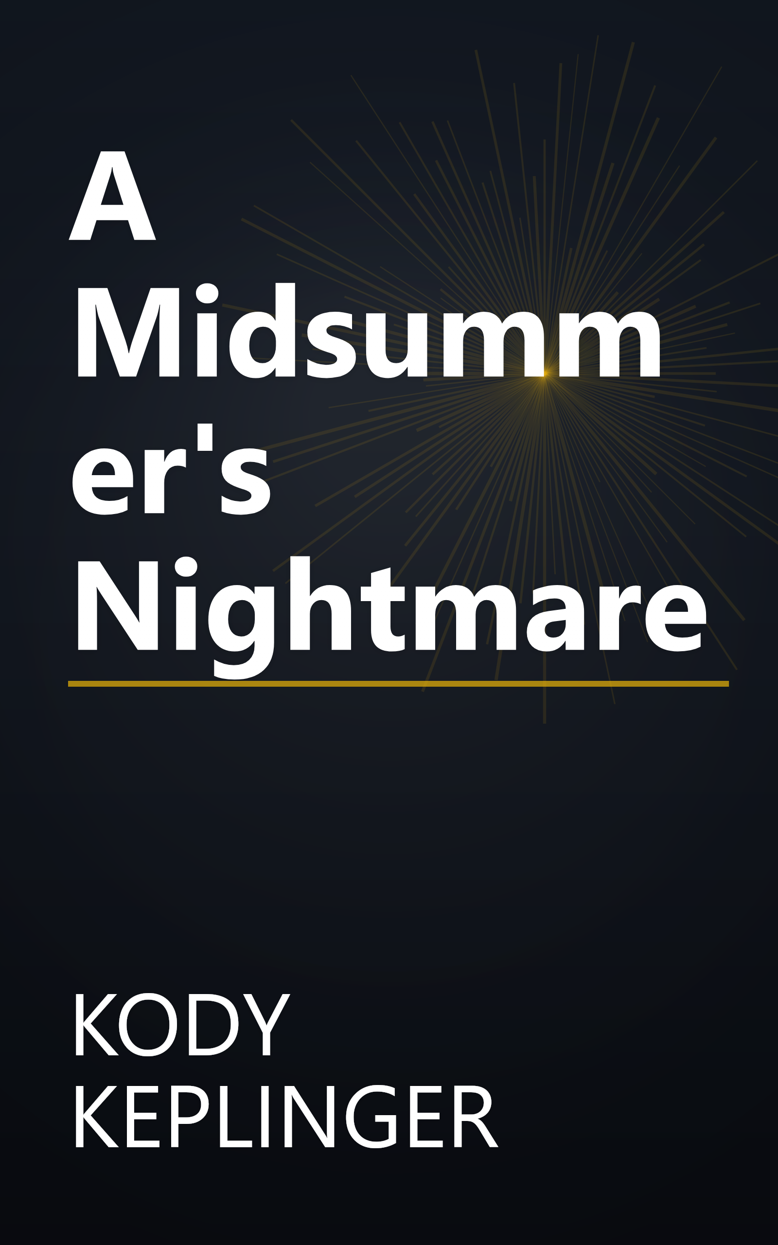A Midsummer's Nightmare book cover