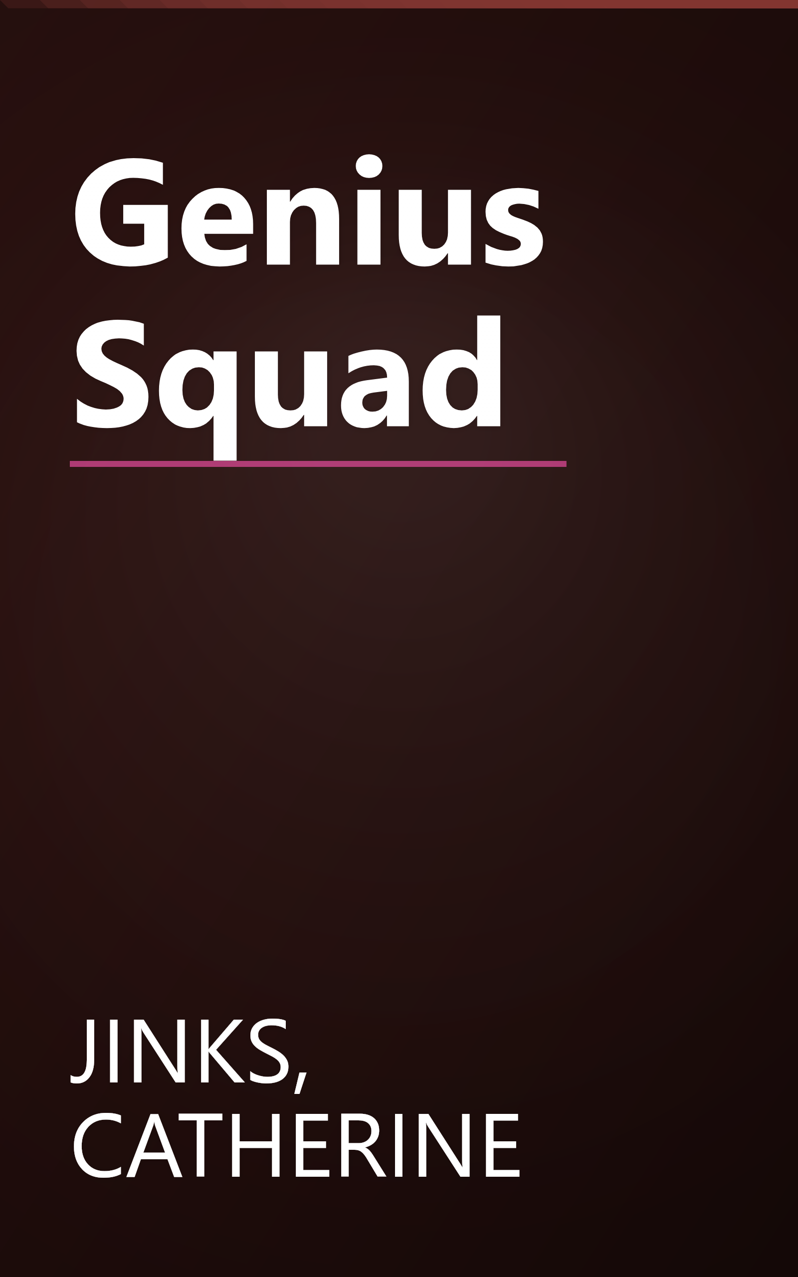 Genius Squad book cover