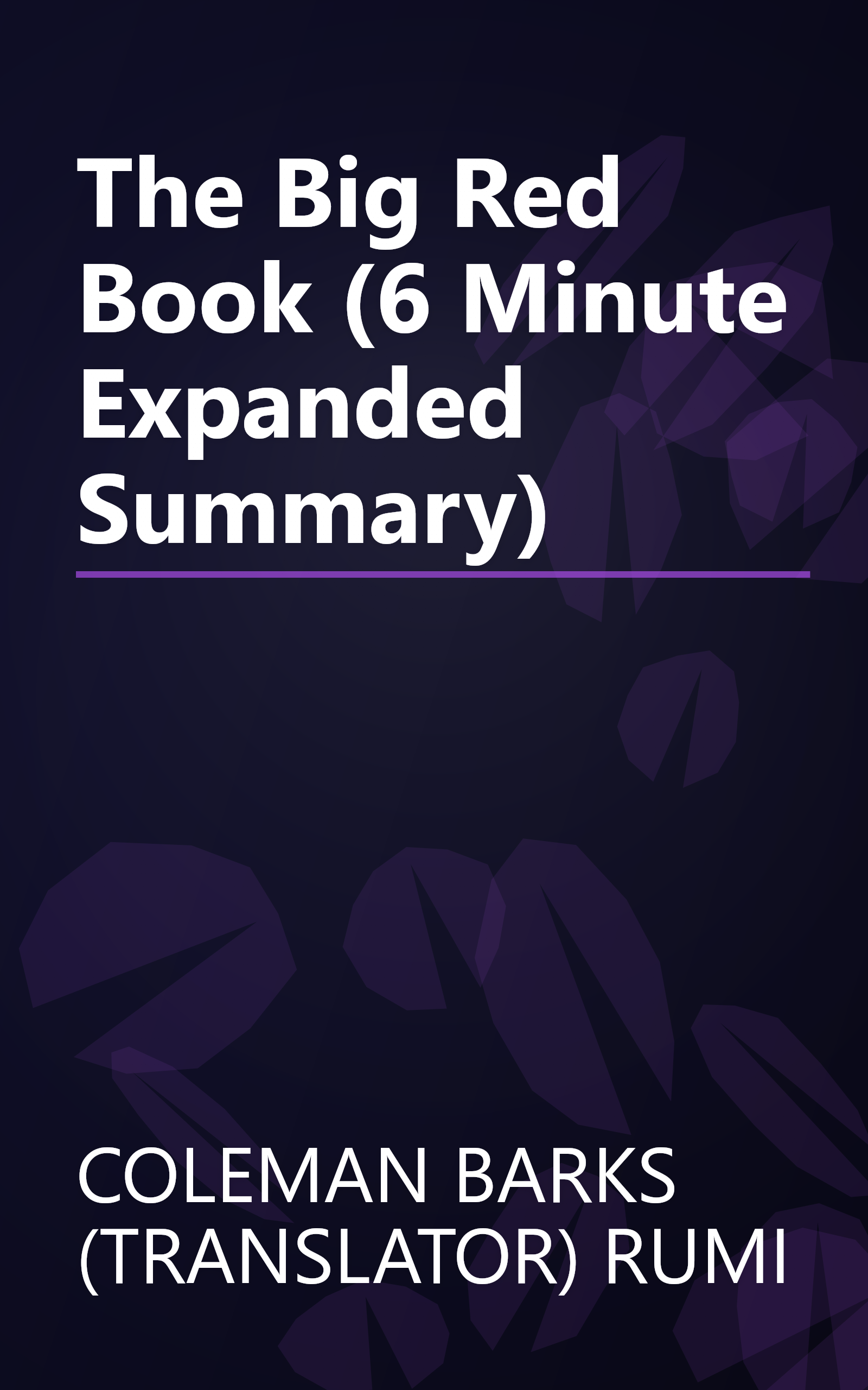 The Big Red Book (6 Minute   Expanded Summary) book cover