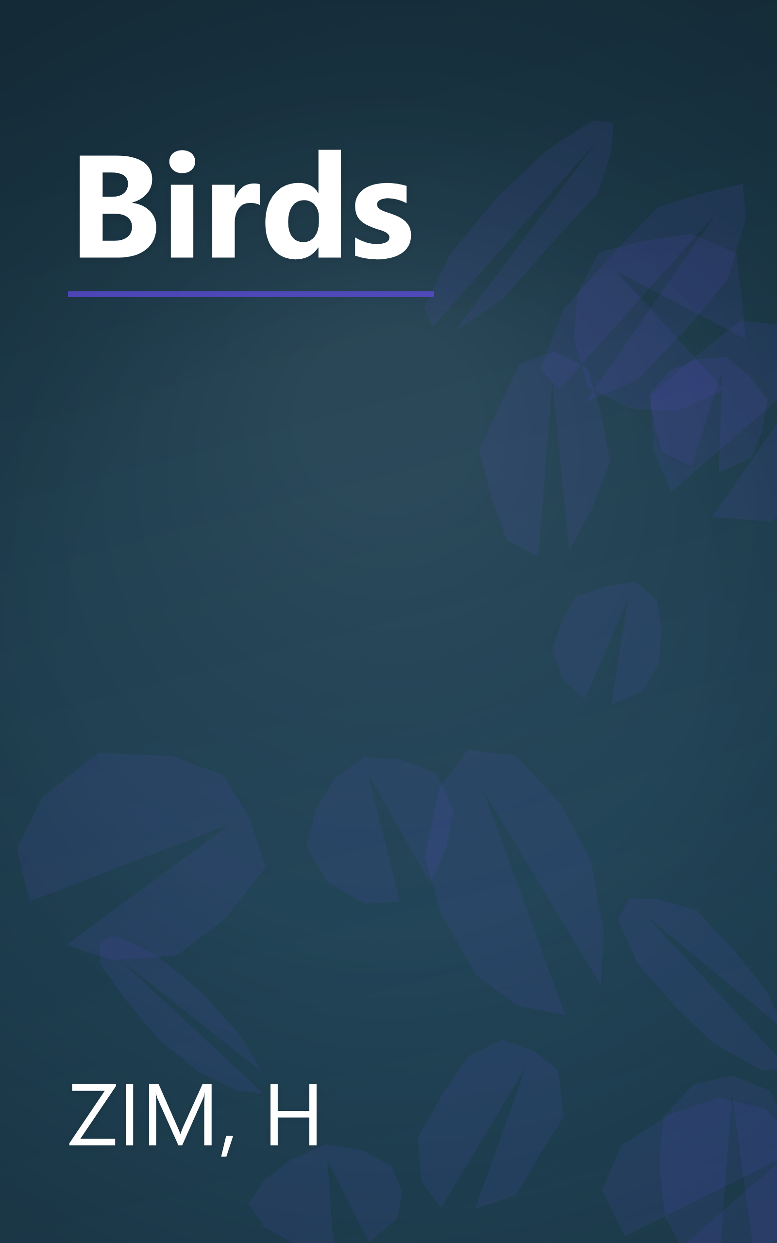 Birds book cover