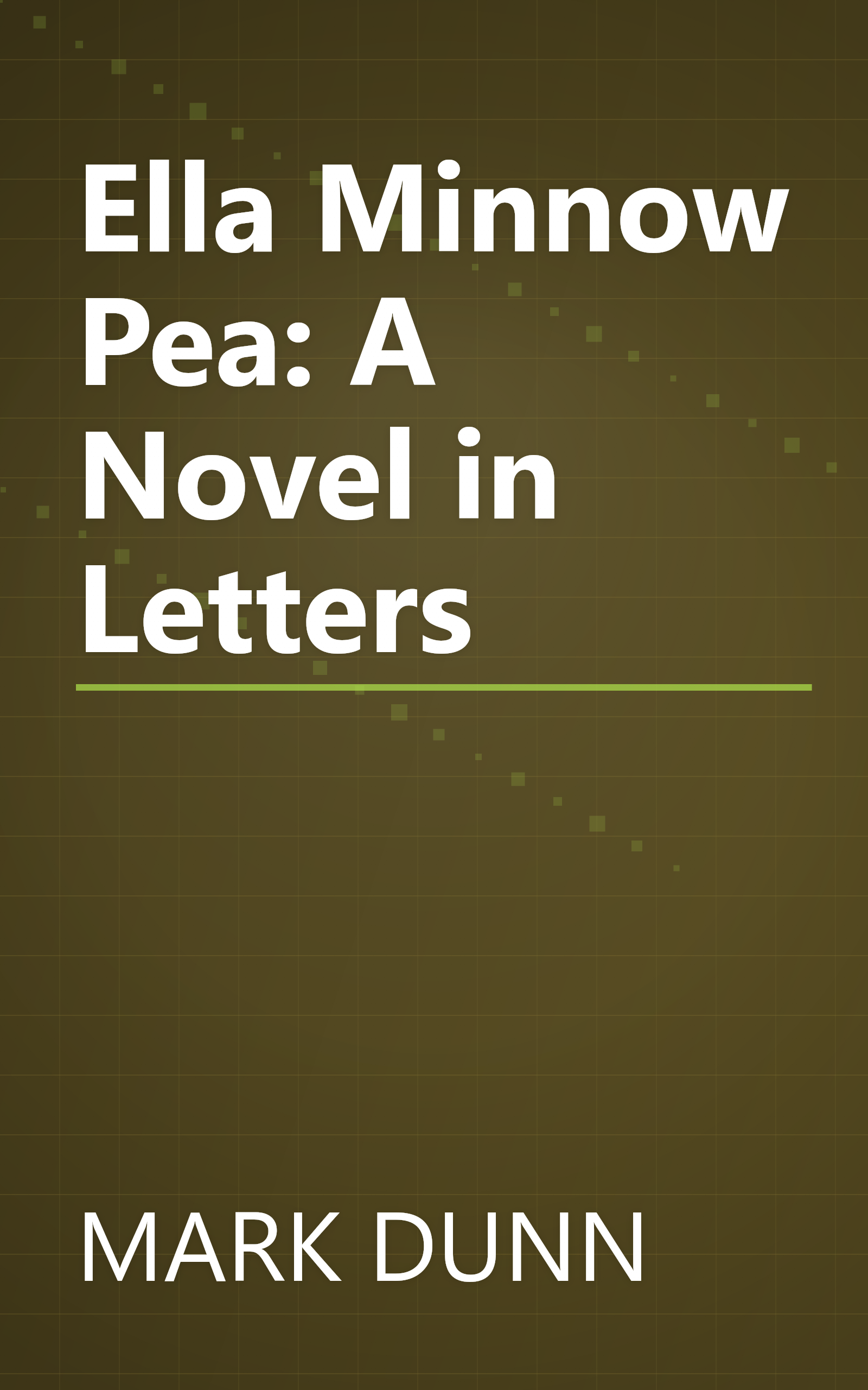 Ella Minnow Pea: A Novel in Letters book cover