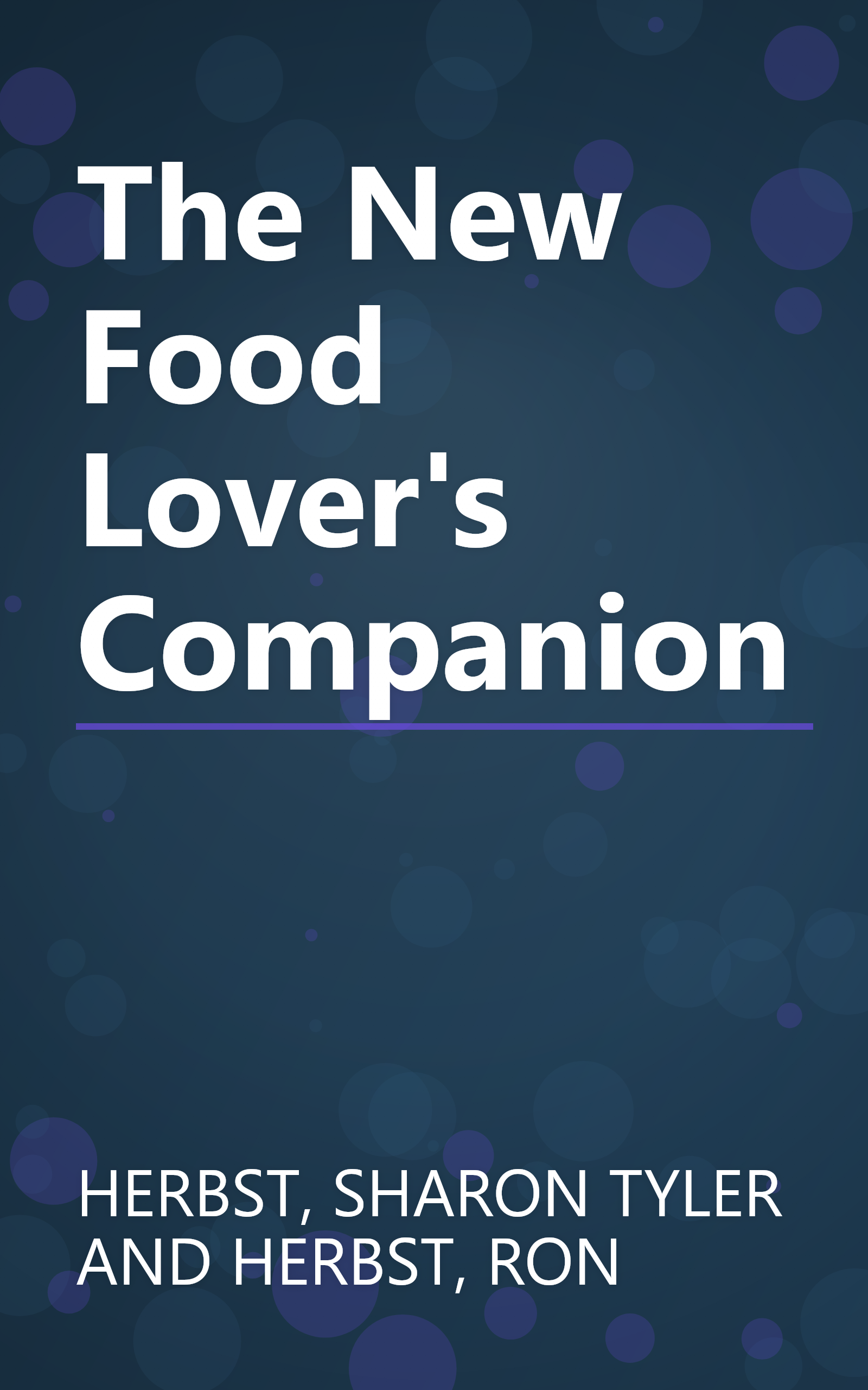 The New Food Lover's Companion book cover