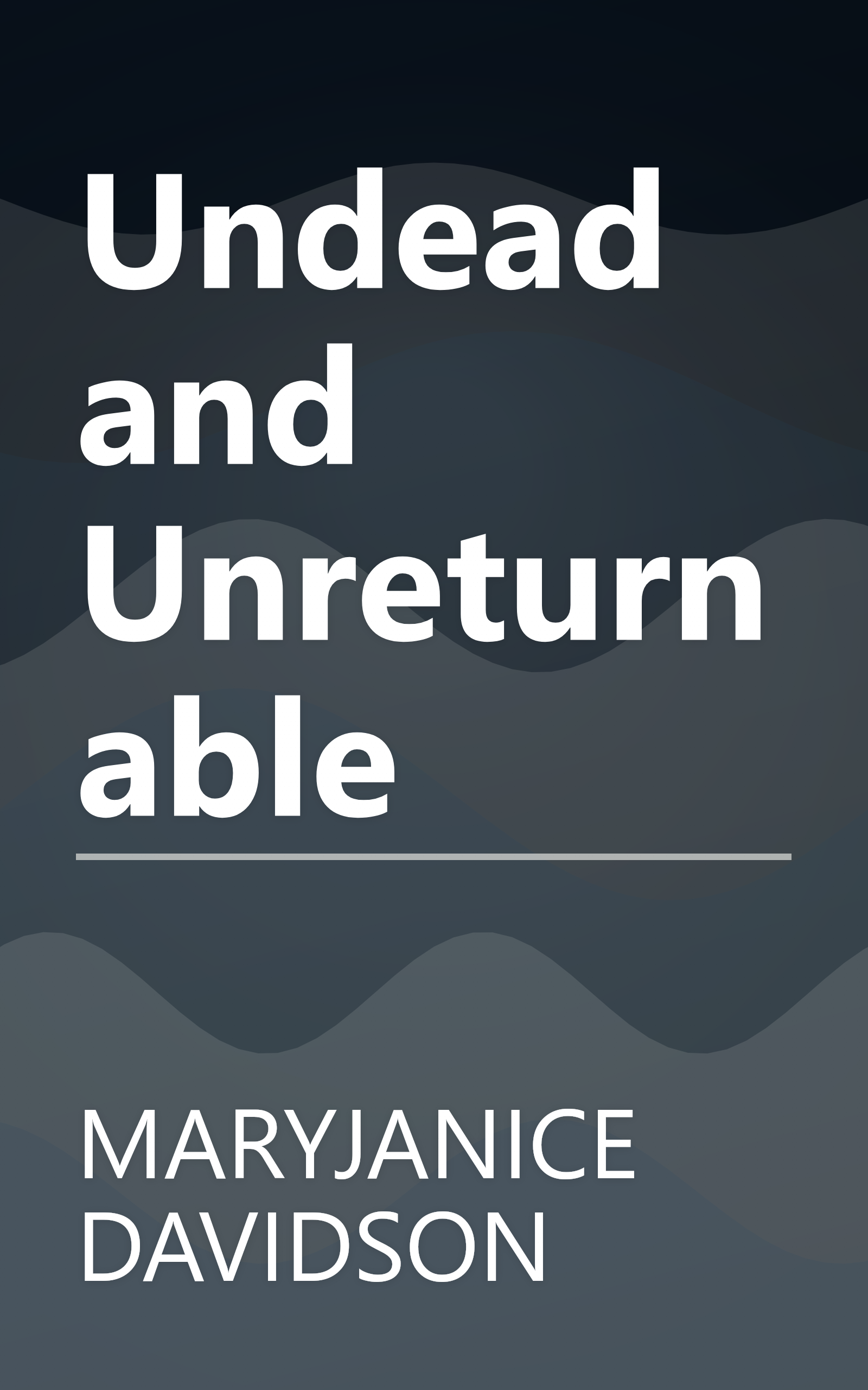 Undead and Unreturnable book cover