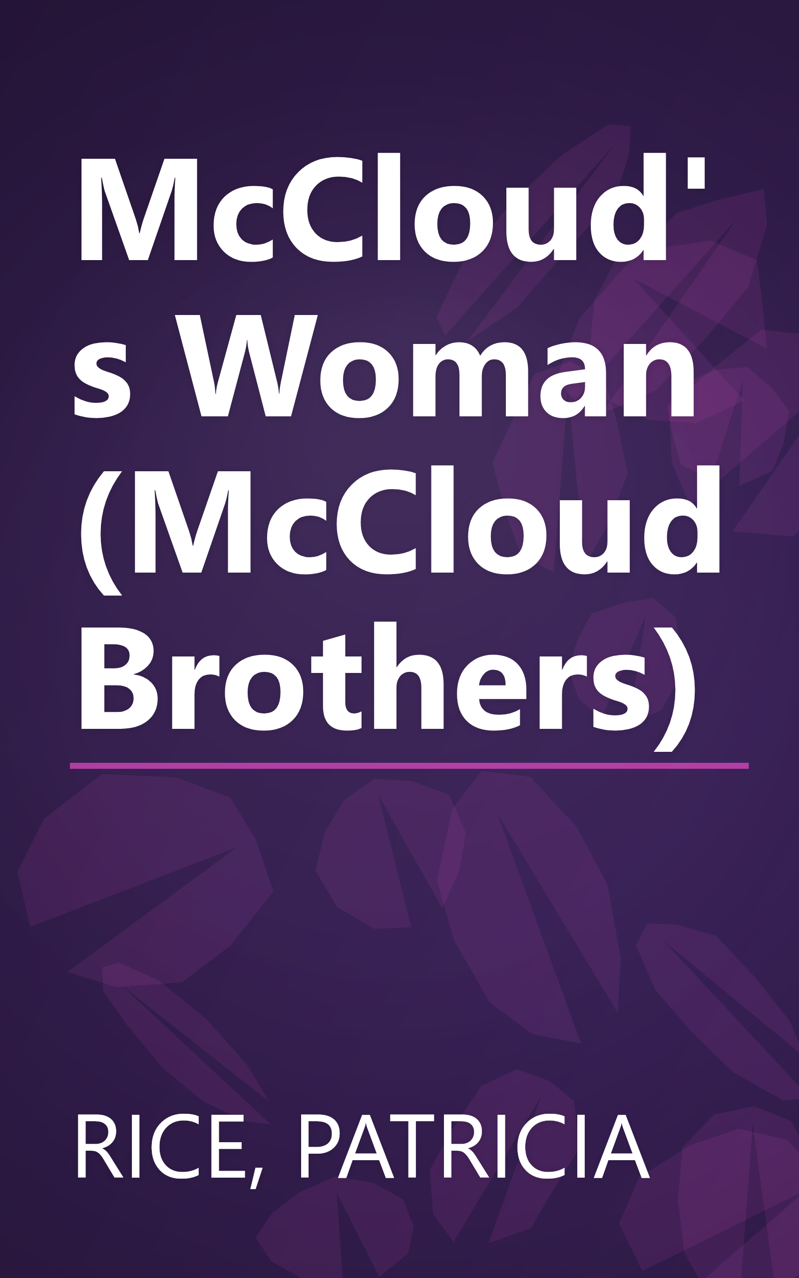 McCloud's Woman (McCloud Brothers) book cover