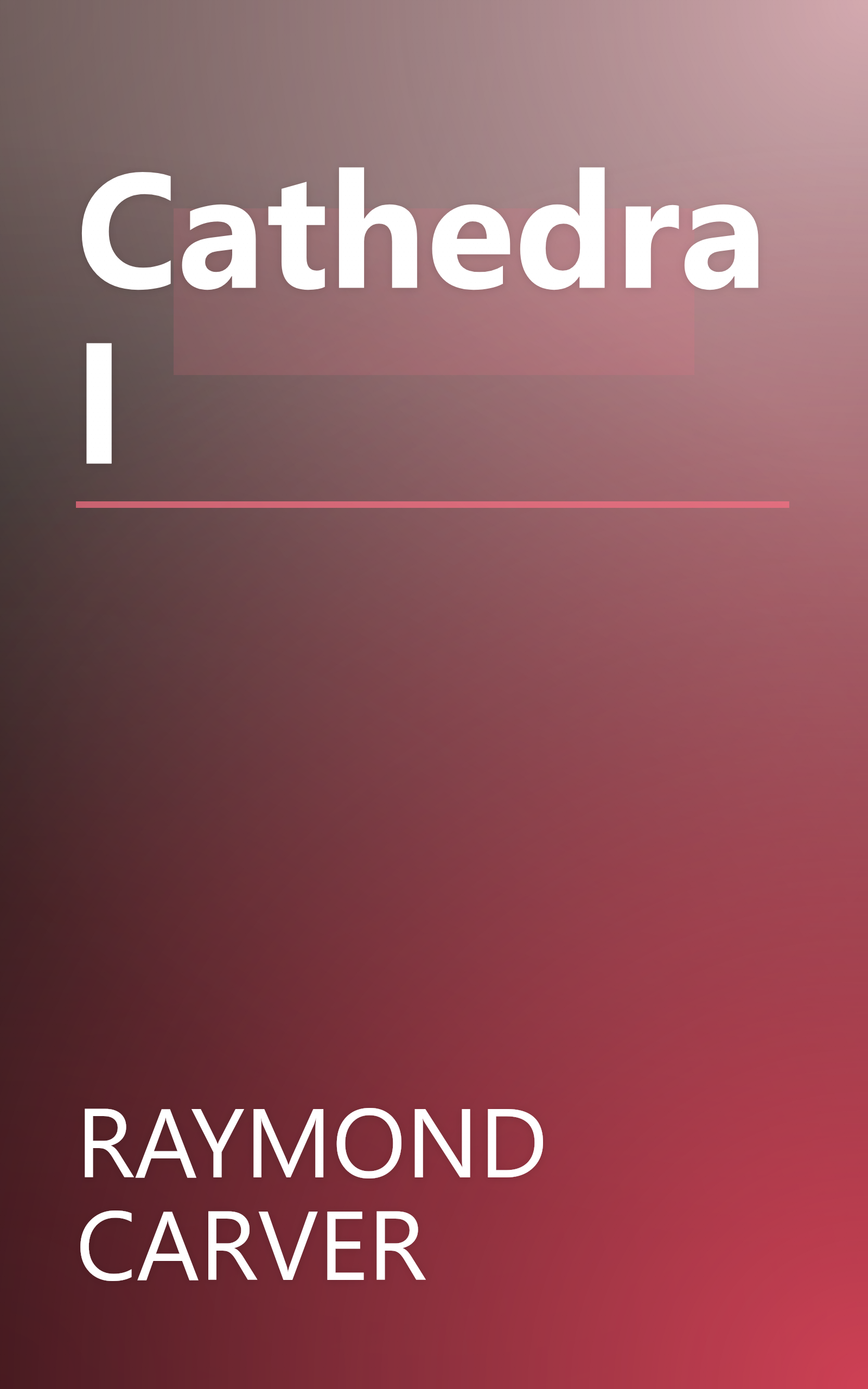 Cathedral book cover