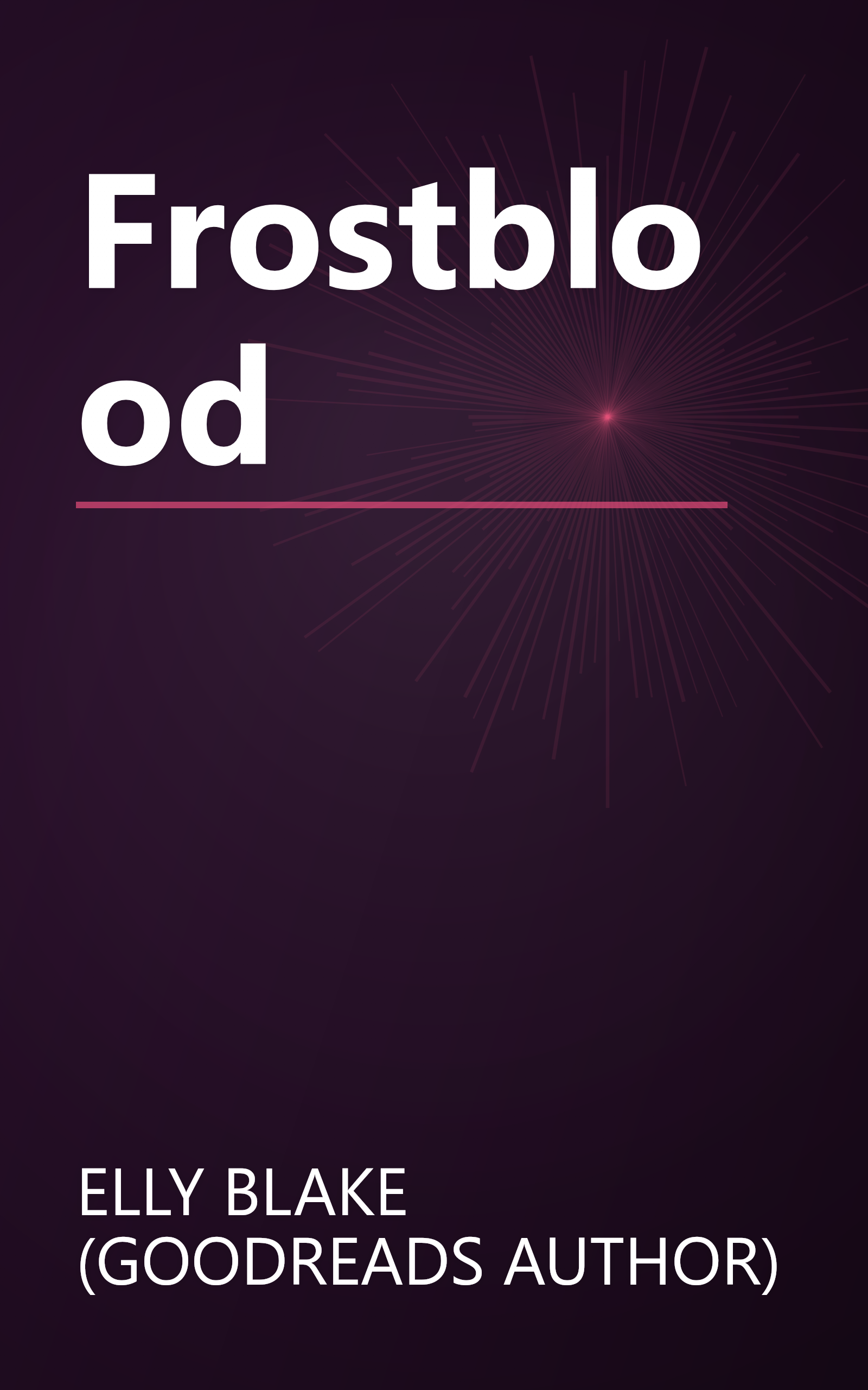 Frostblood book cover