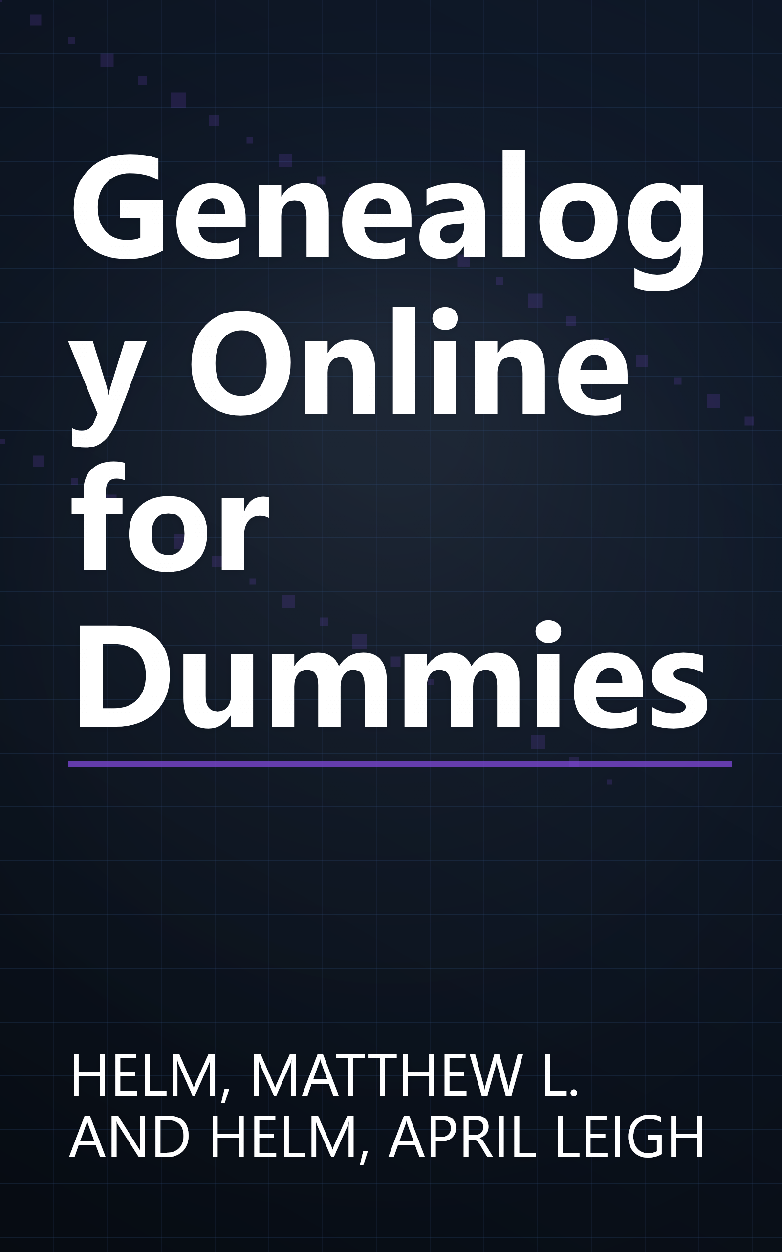 Genealogy Online for Dummies book cover