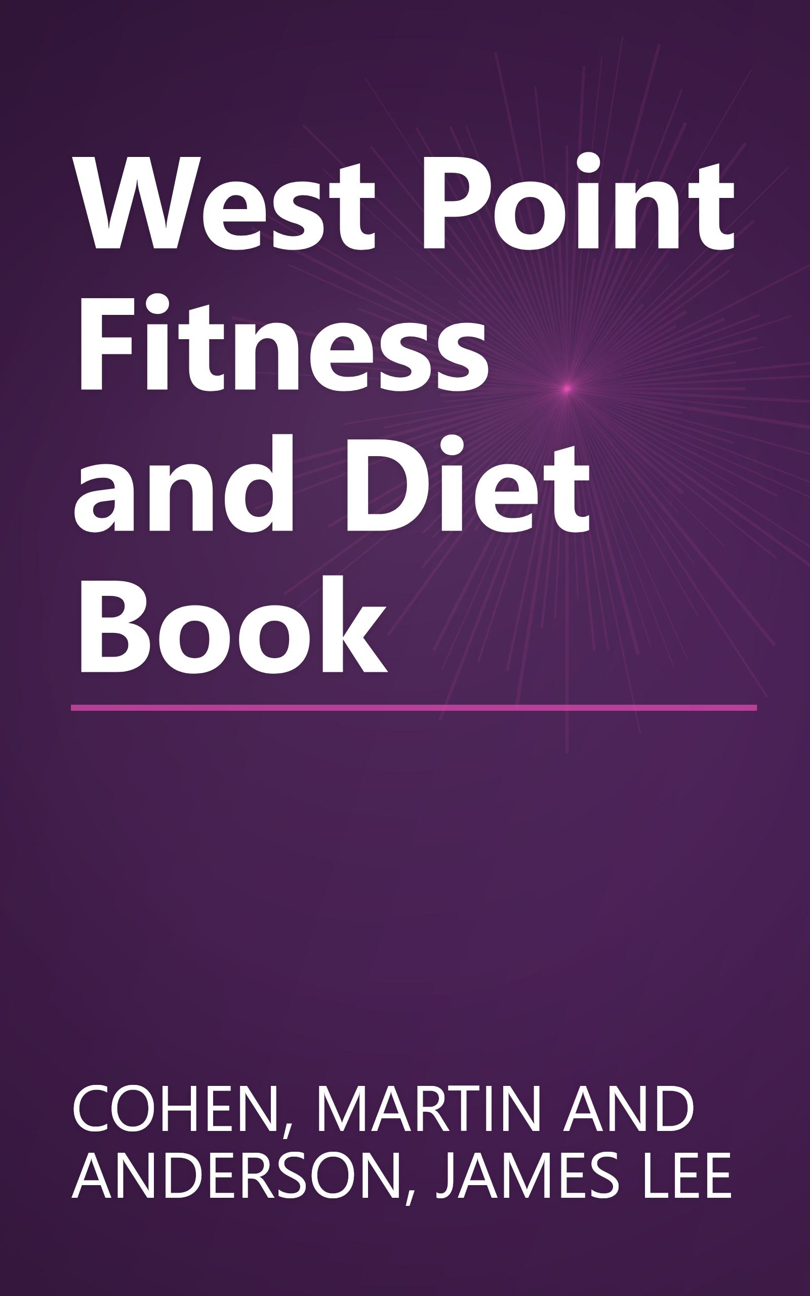 West Point Fitness and Diet Book book cover