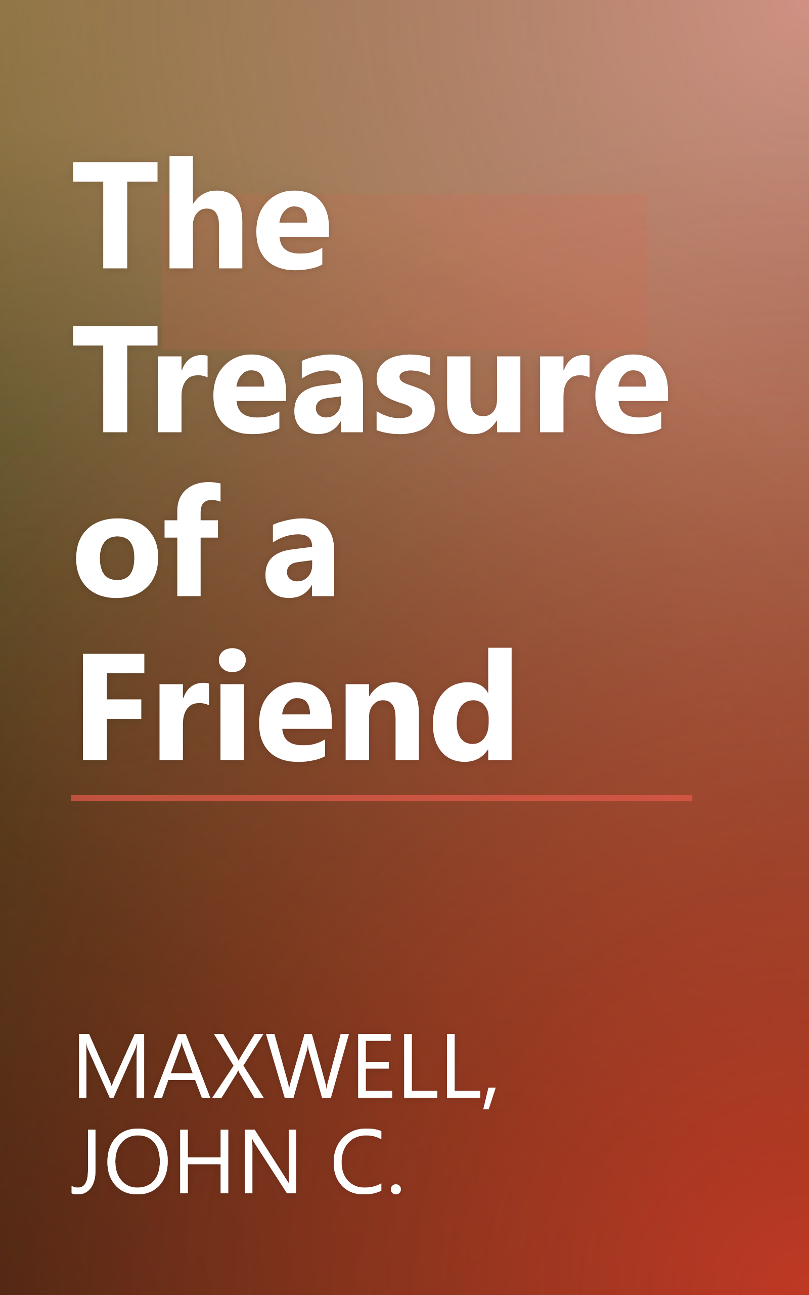 The Treasure of a Friend book cover