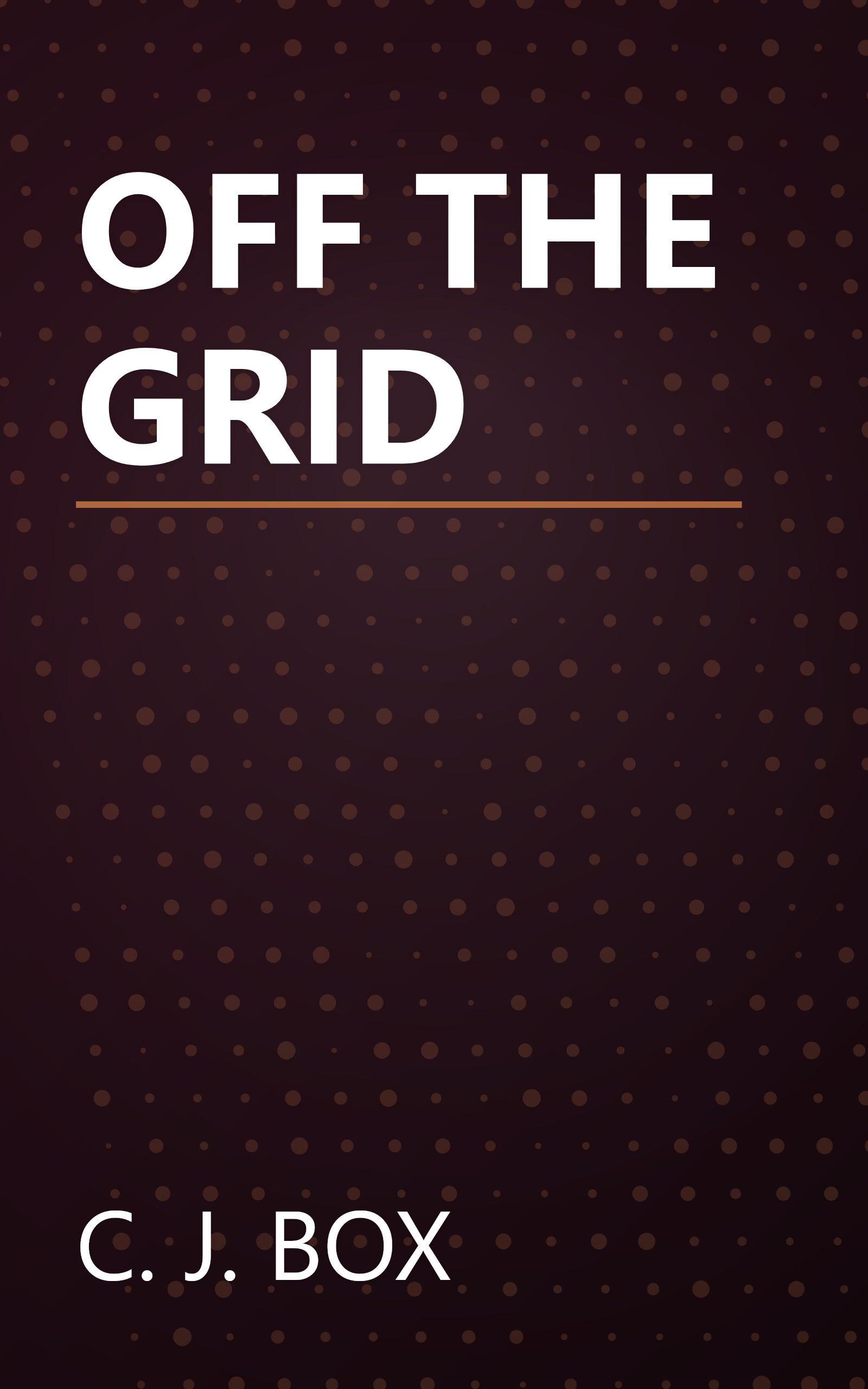 OFF THE GRID book cover