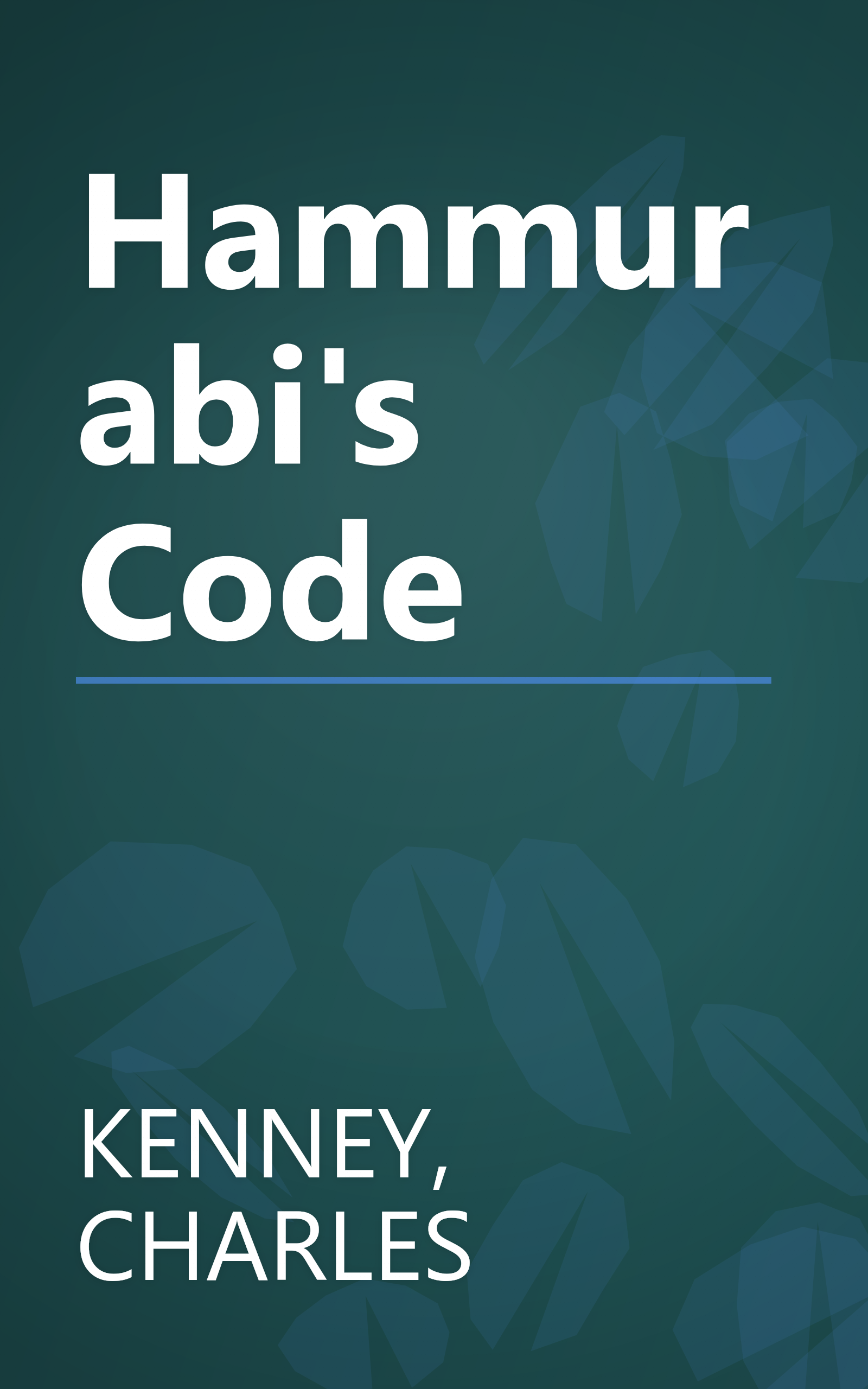 Hammurabi's Code book cover