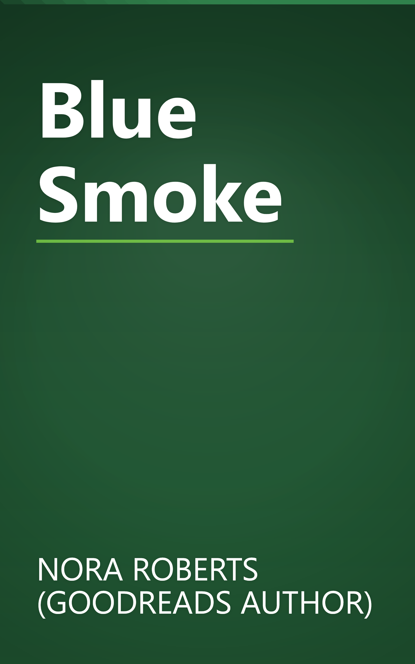 Blue Smoke book cover