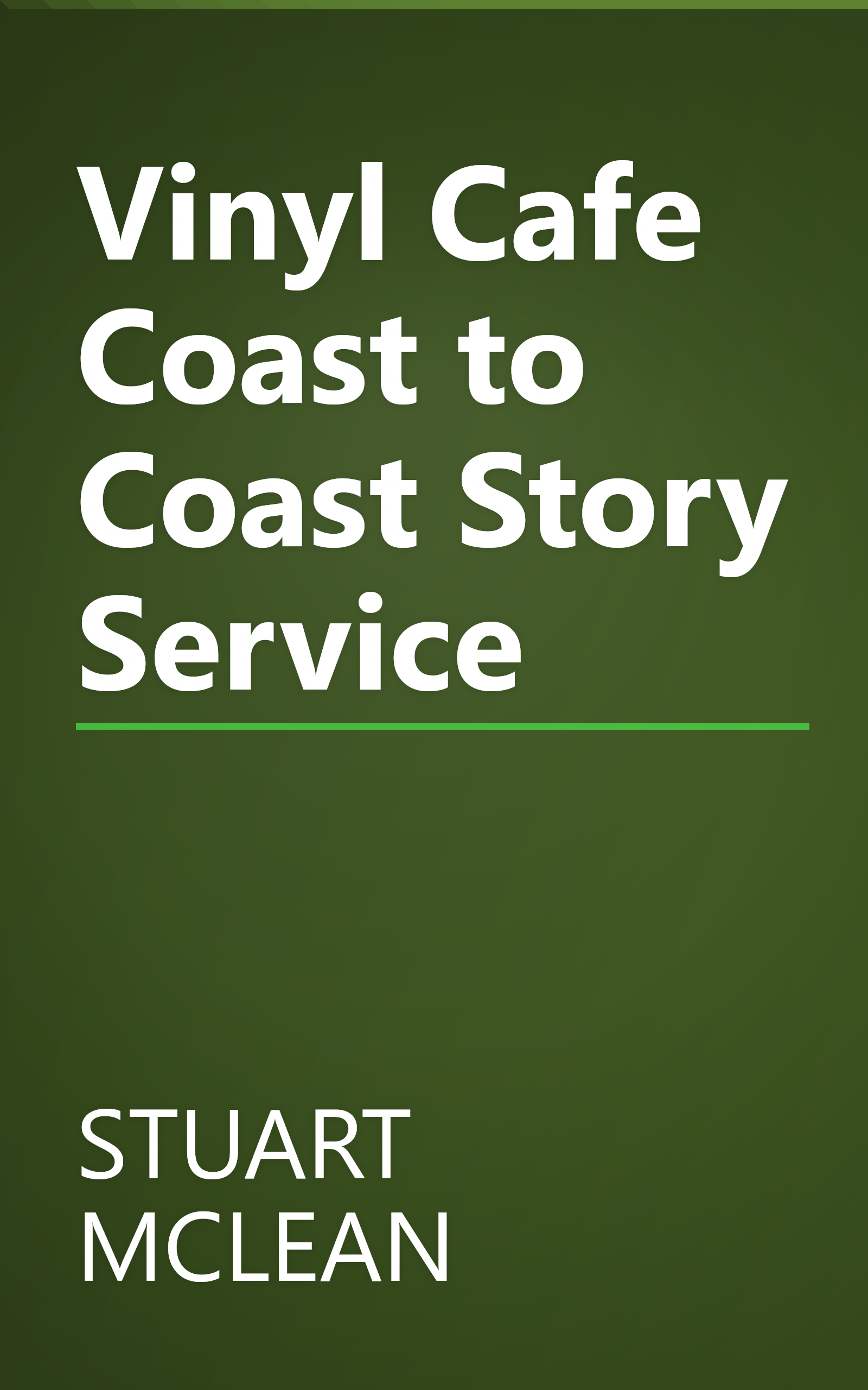 Vinyl Cafe Coast to Coast Story Service book cover
