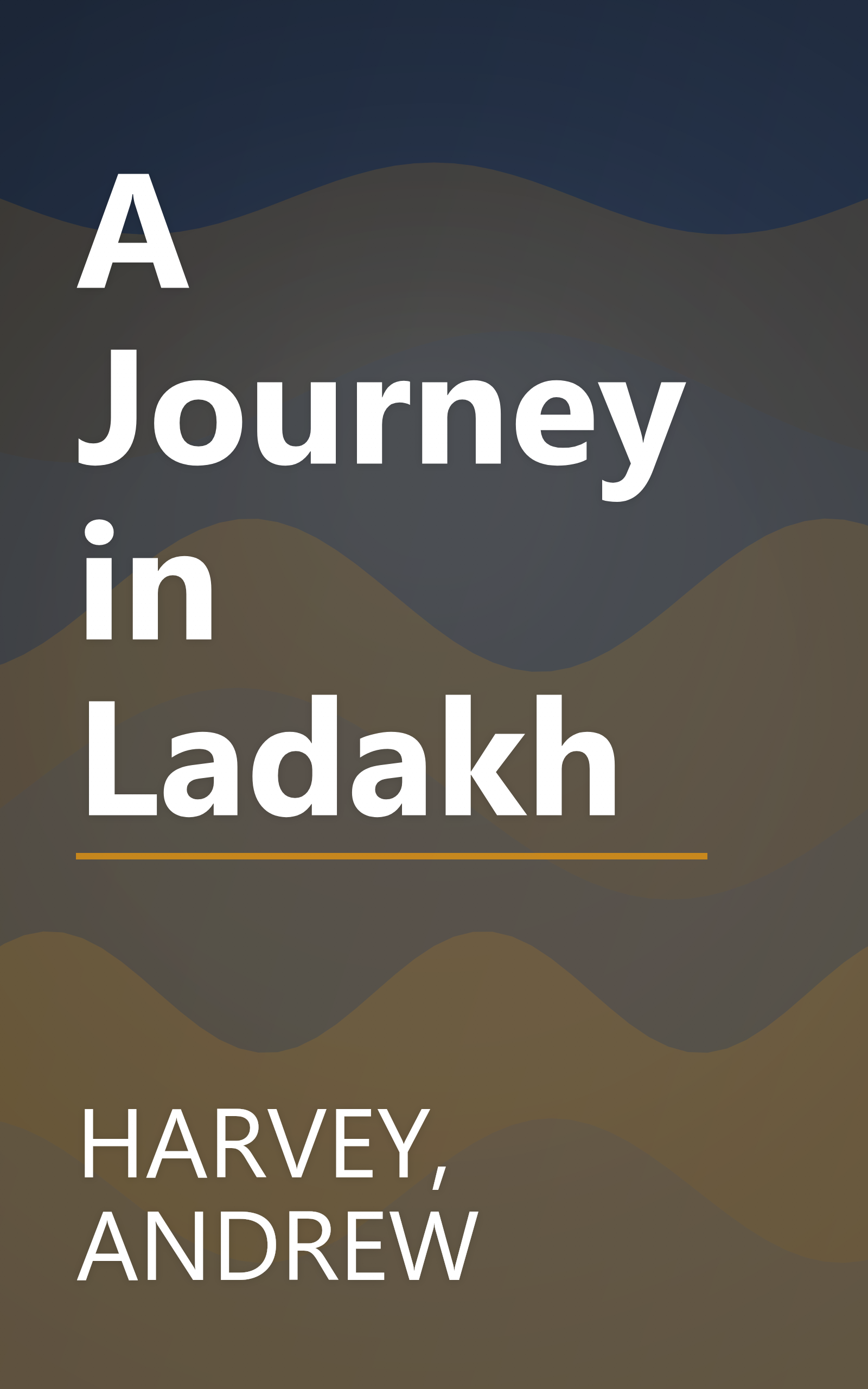 A Journey in Ladakh book cover