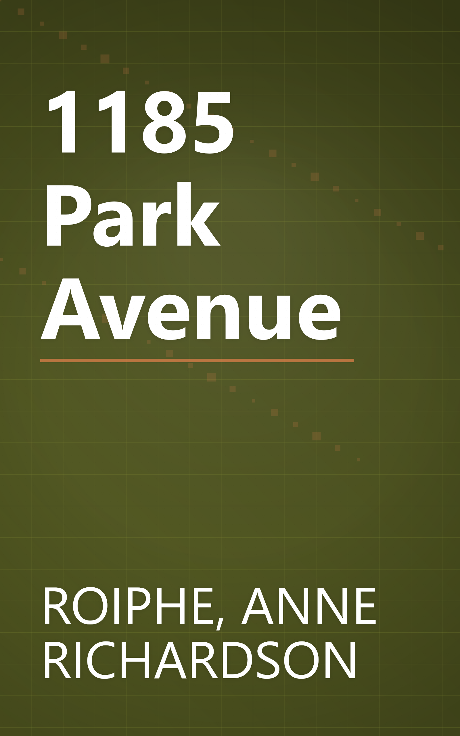 1185 Park Avenue book cover