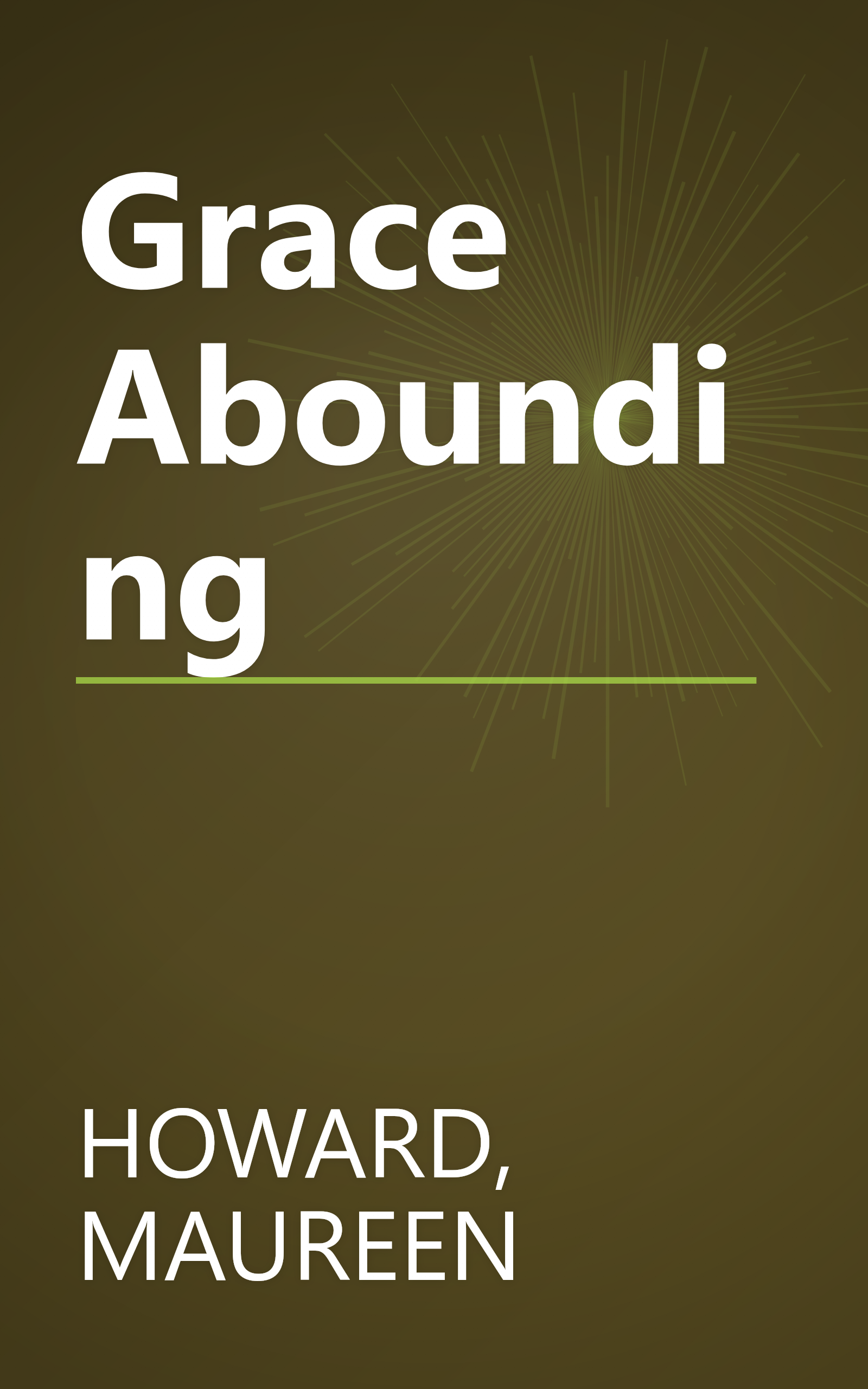 Grace Abounding book cover