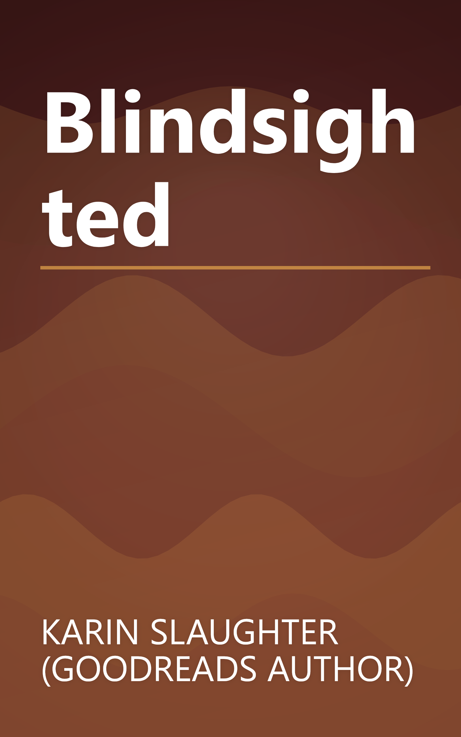 Blindsighted book cover