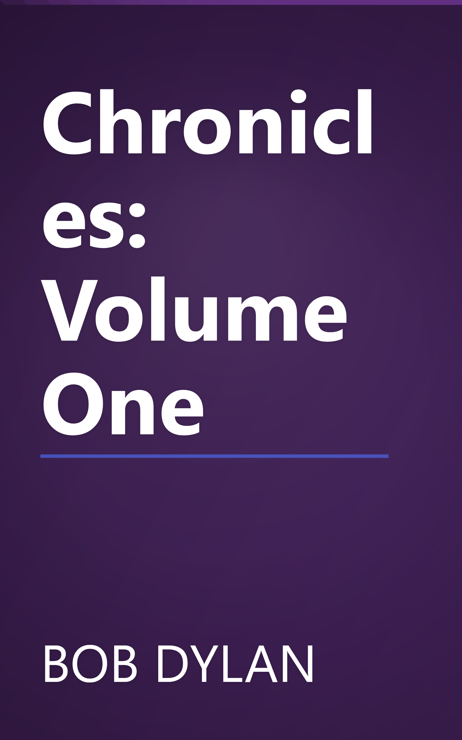 Chronicles: Volume One book cover