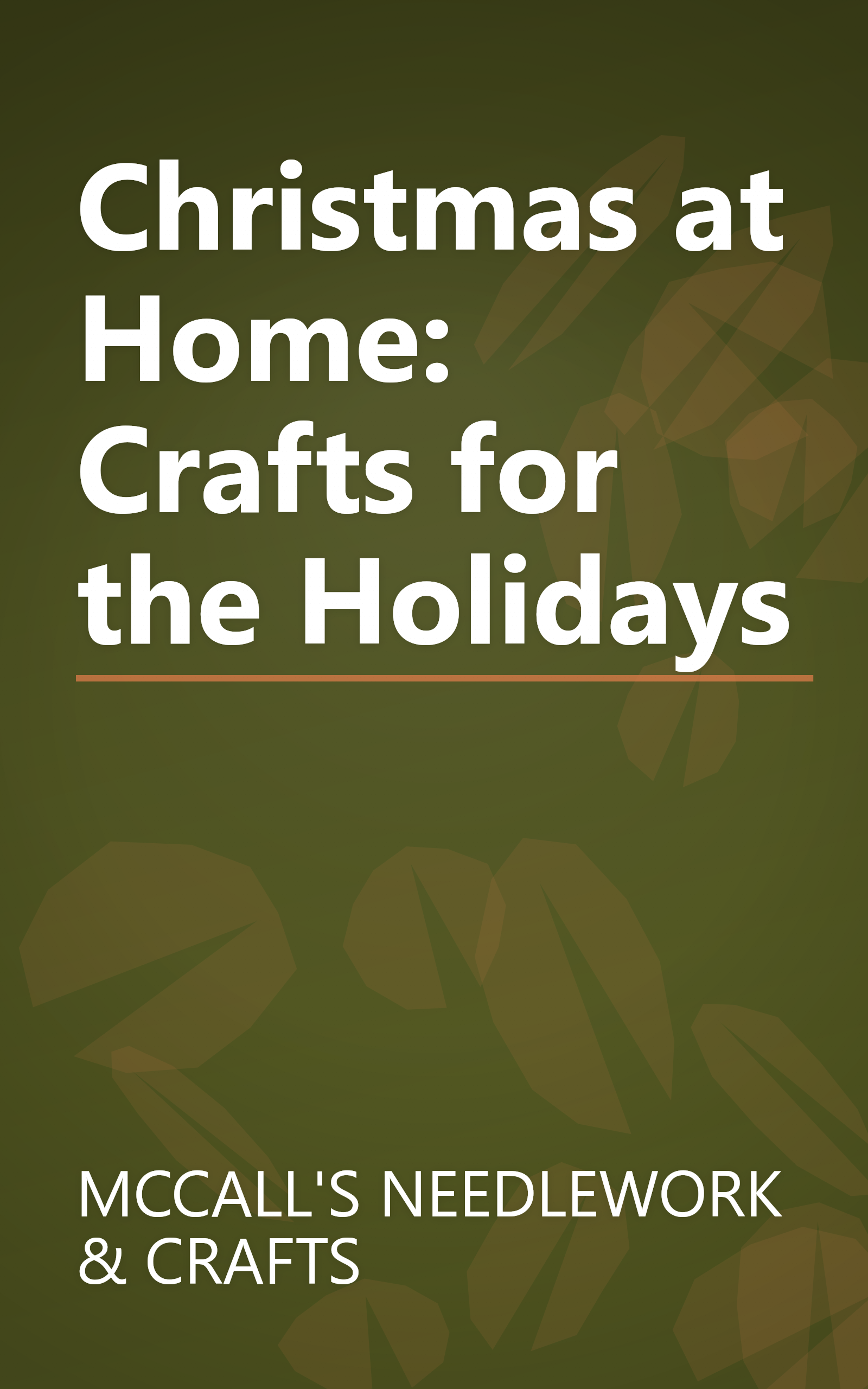 Christmas at Home: Crafts for the Holidays book cover