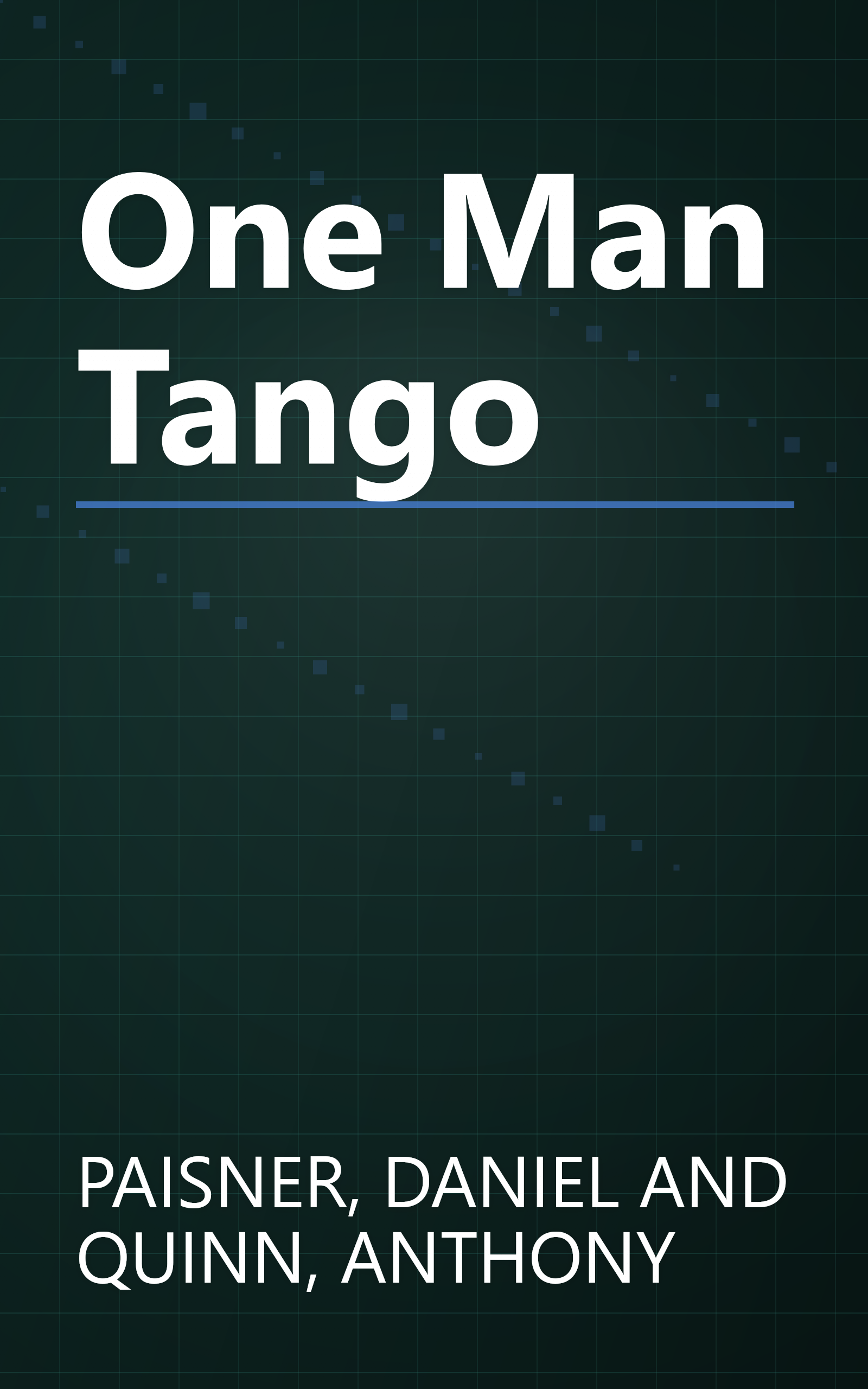 One Man Tango book cover